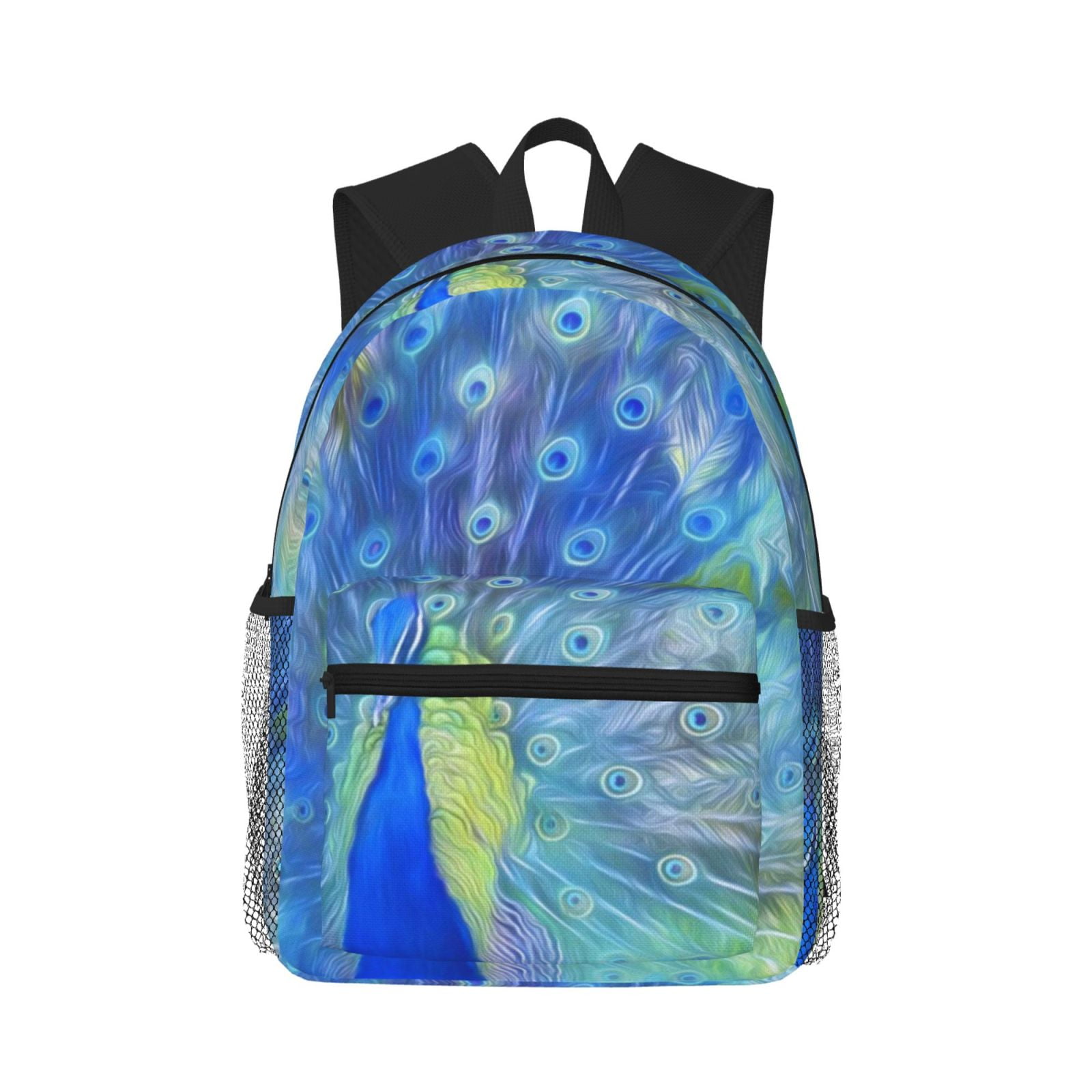 Fotbe Peacock Lightweight Casual Laptop Backpack for Men and Women ...