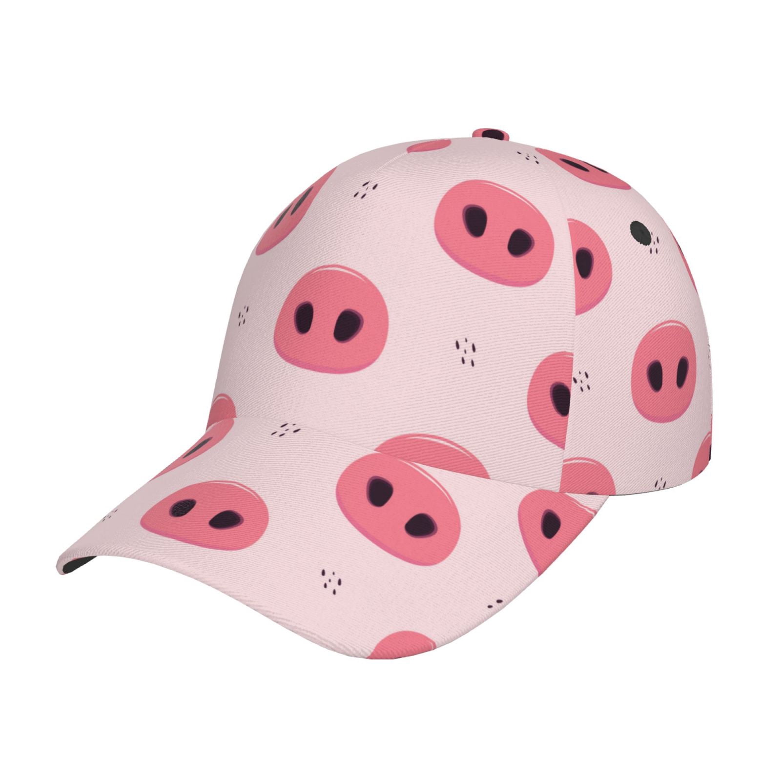 Fotbe Pig Noses Baseball Cap, Pig Noses Print Dad Hat,Outdoor Hat ...