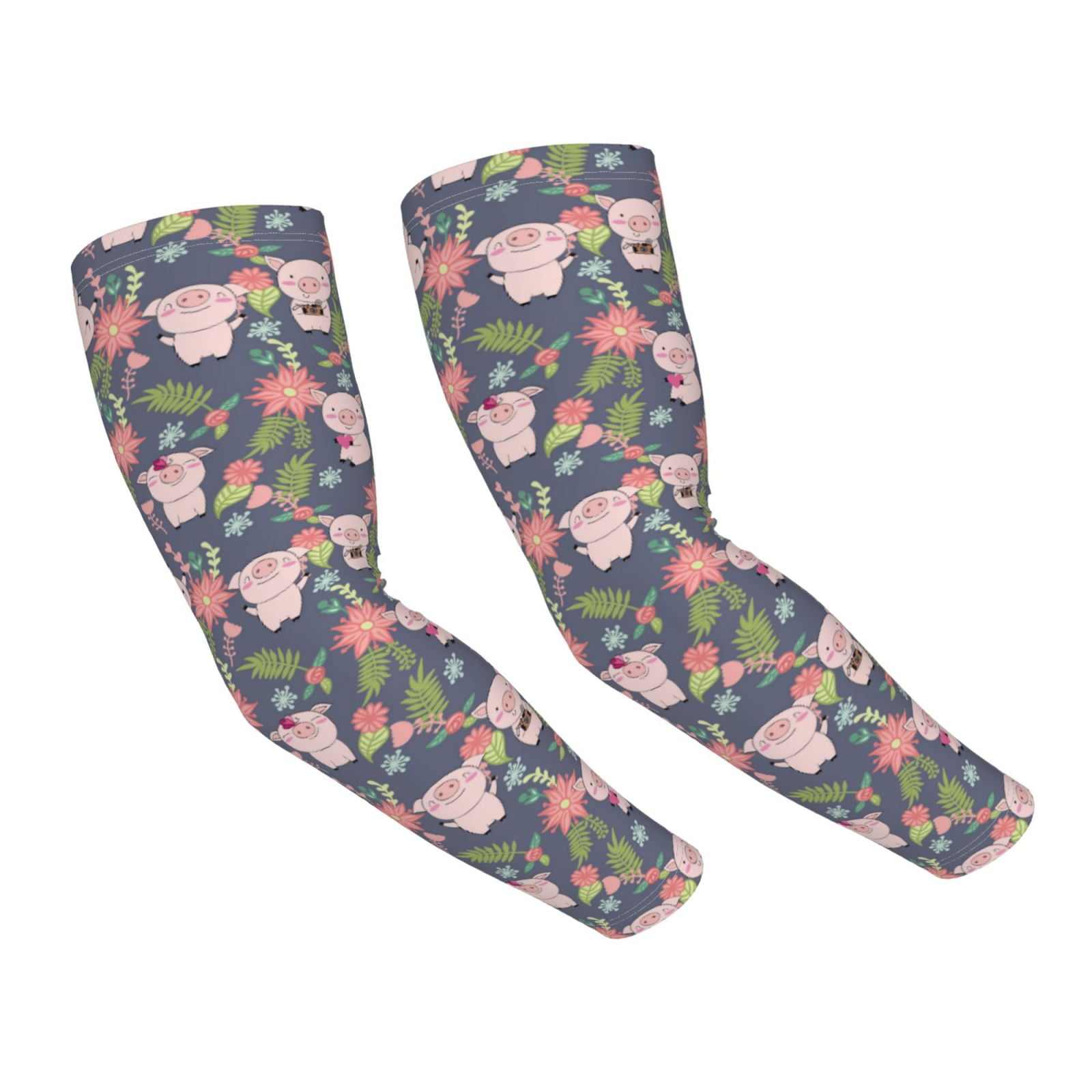Fotbe Pigs 1 UV Sun Protection Arm Sleeves - Tattoo Cover Up ...