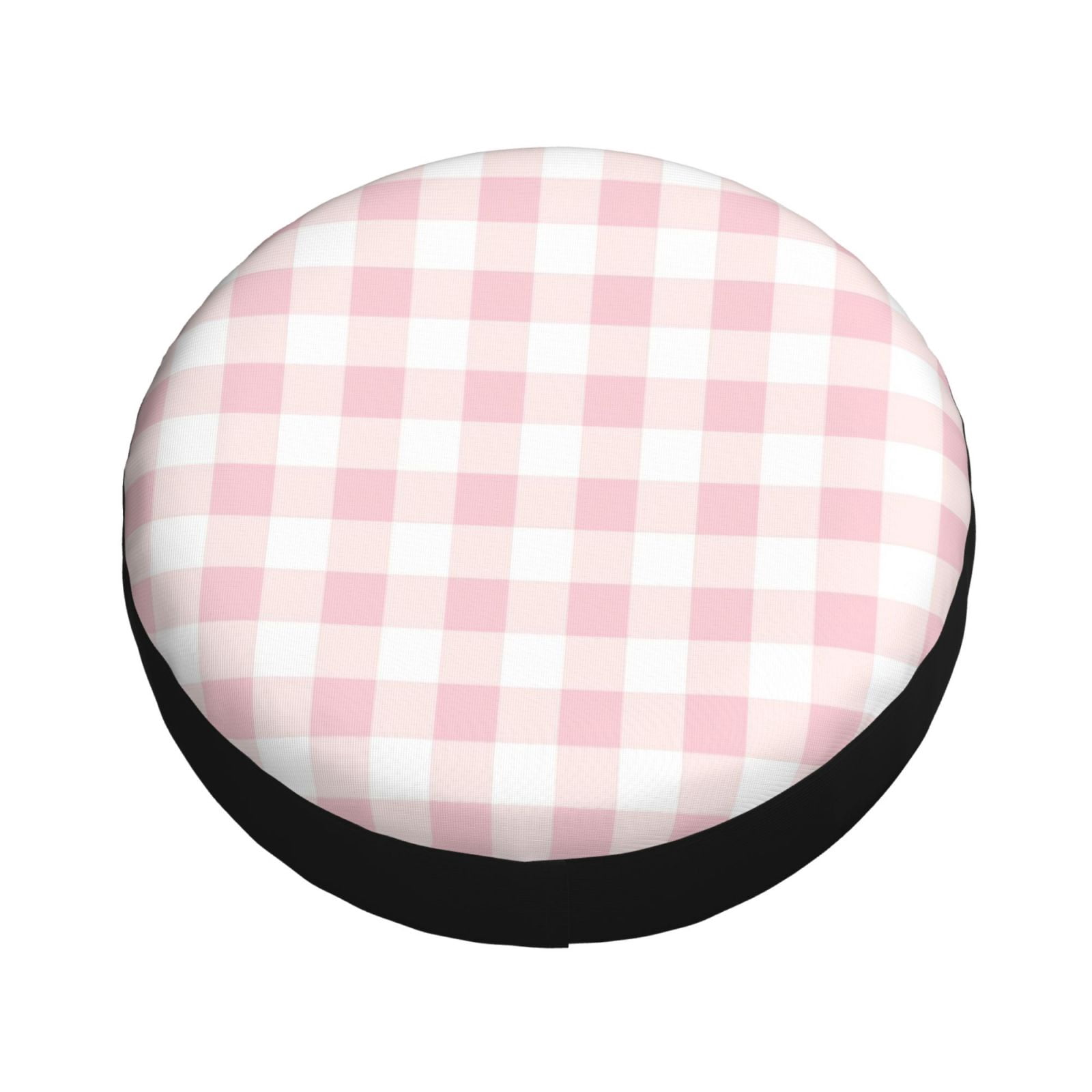 Fotbe Pink Checkboard Spare Tire Cover Thickening Universal Fit for ...