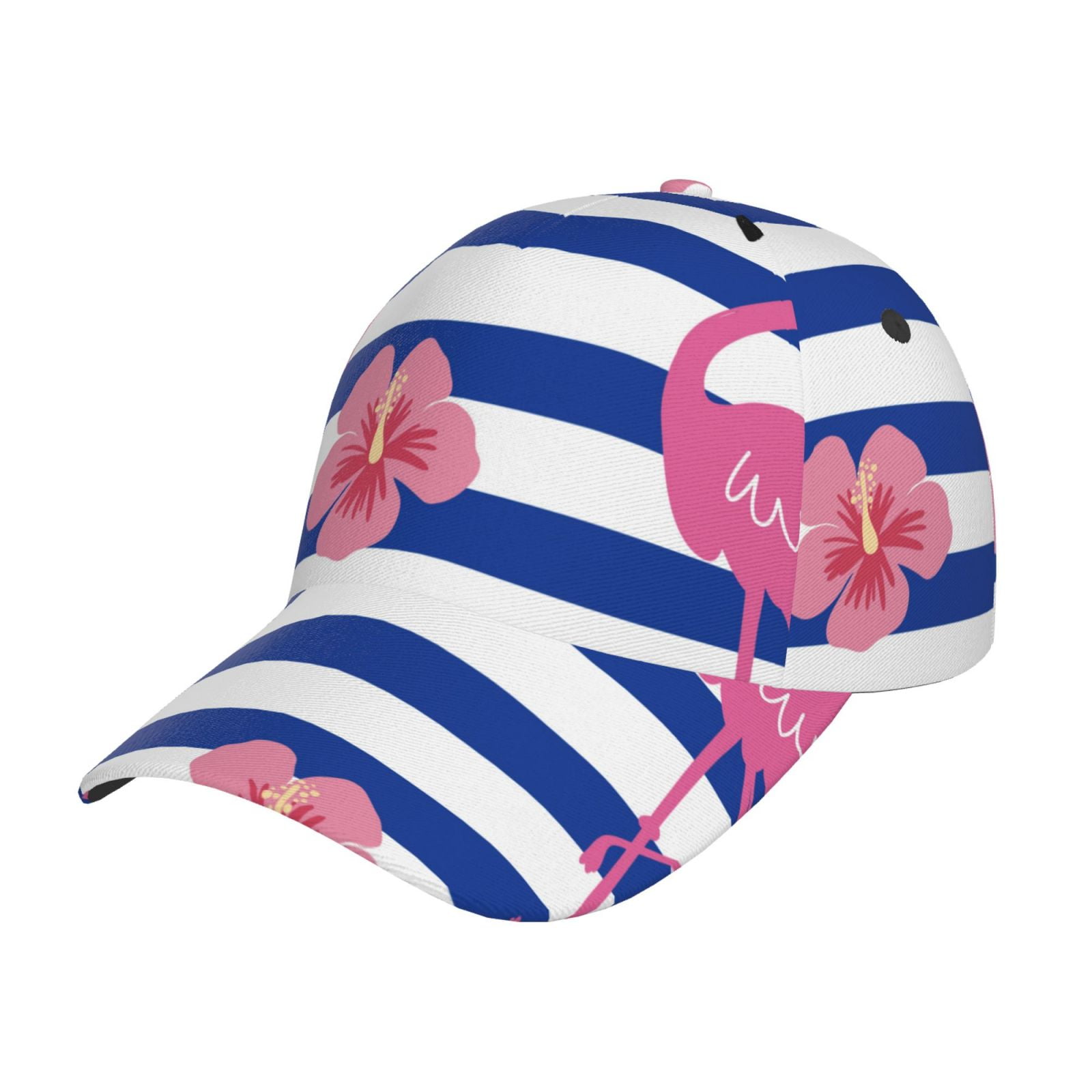 Fotbe Pink Flamingo Baseball Cap, Pink Flamingo Print Dad Hat,Outdoor ...