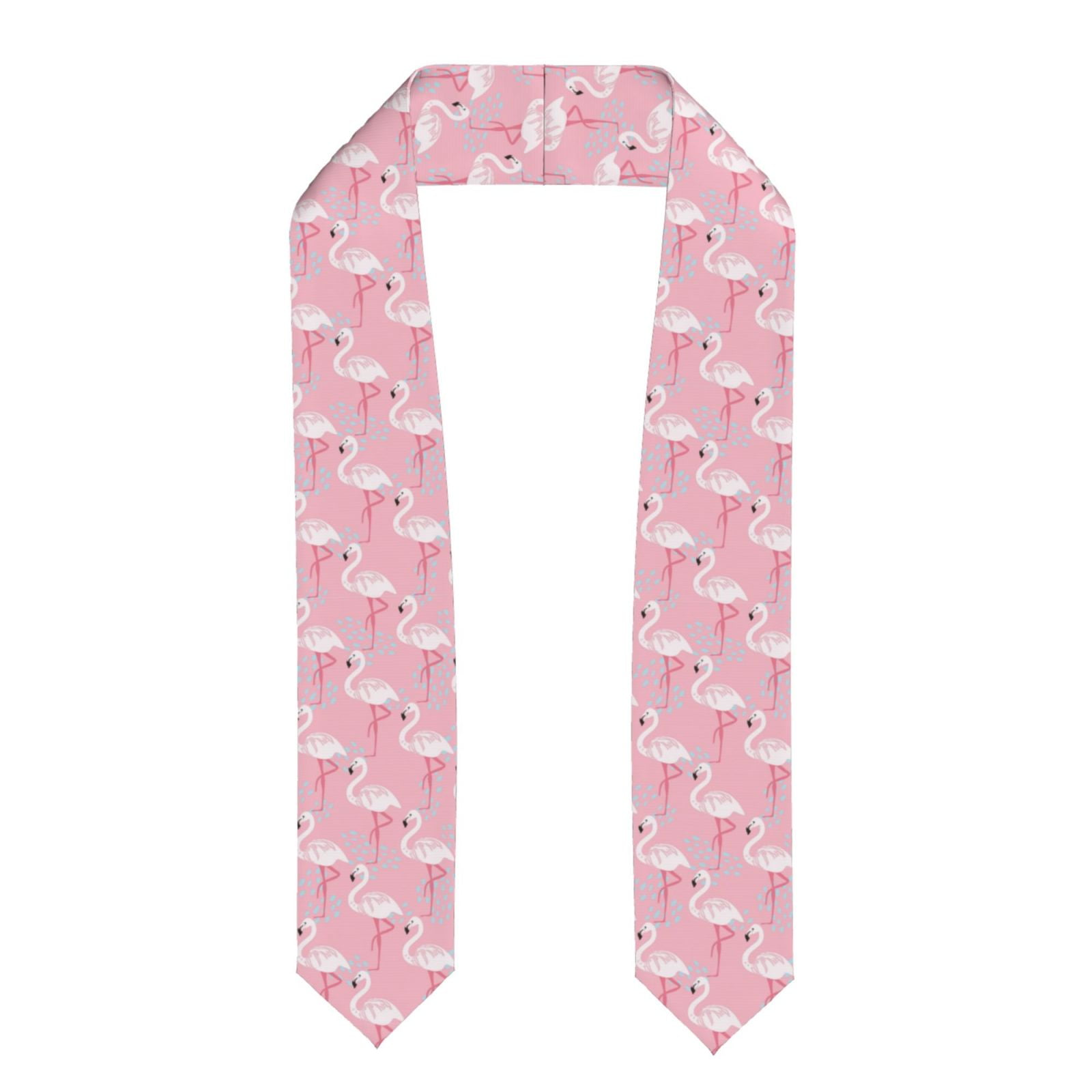 Fotbe Pink Flamingo Printed Class of 2024 Graduation Stole - Walmart.com