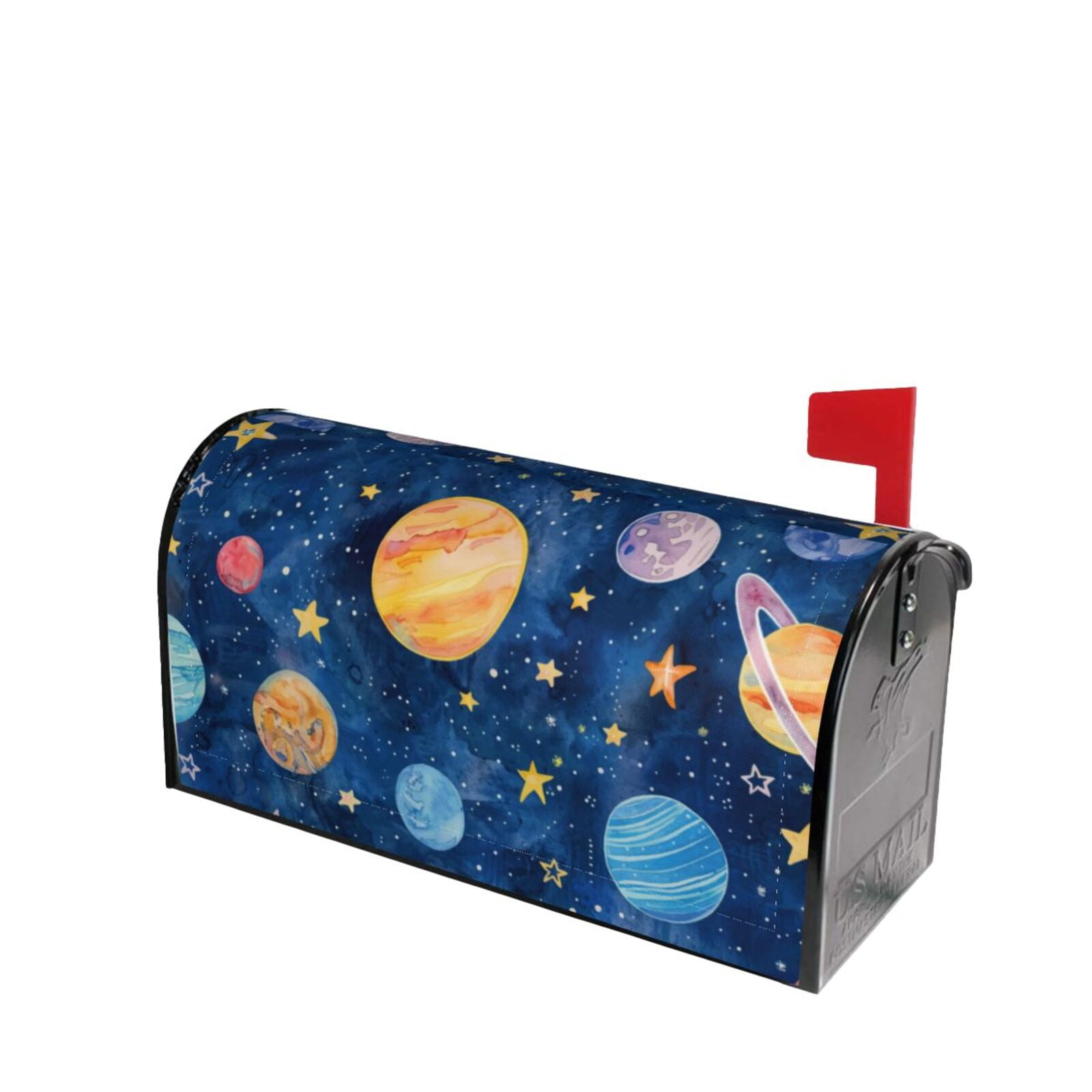 Fotbe Planets And Stars1 Mailbox Covers Post Letter Box Cover Garden ...
