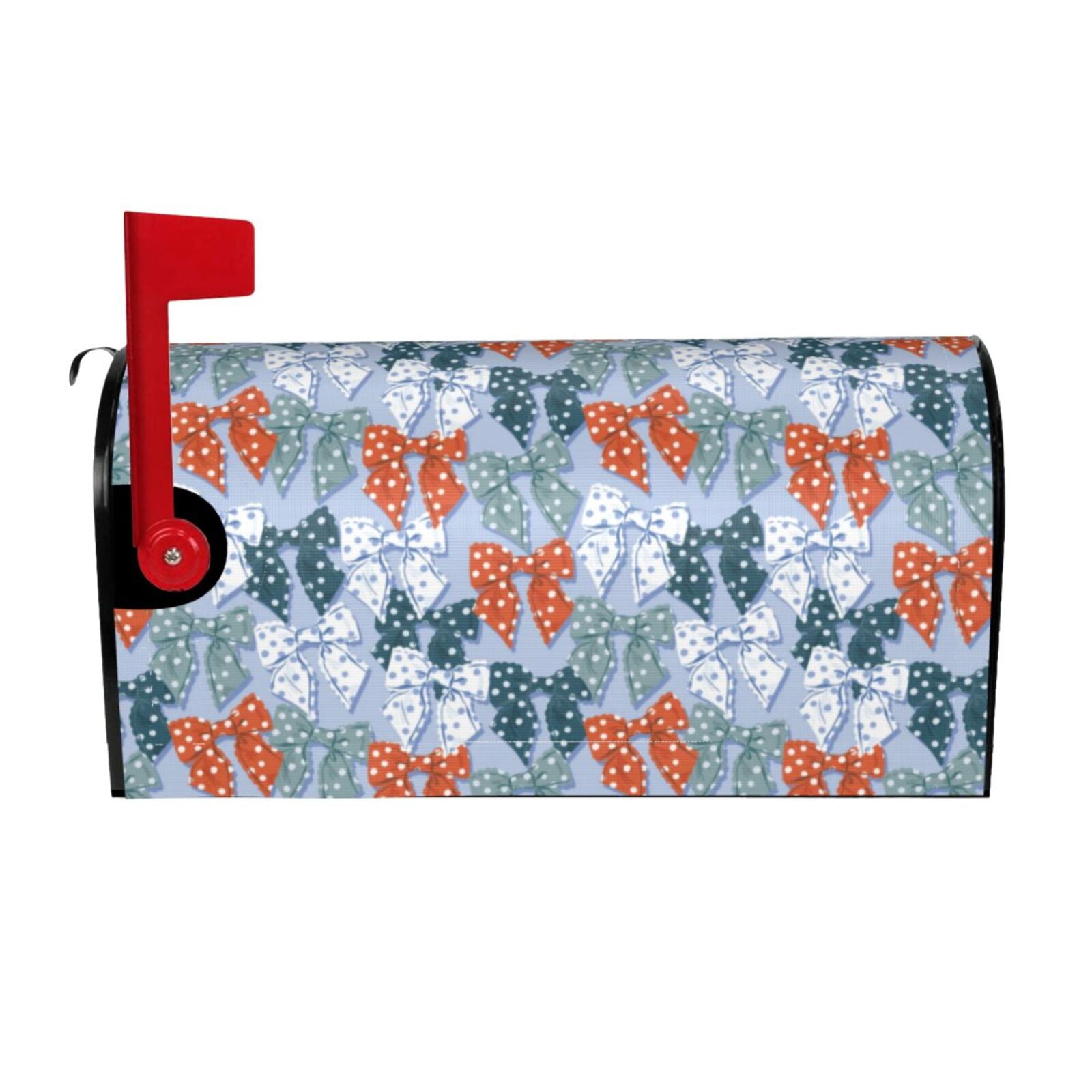 Fotbe Polka dot bow Mailbox Covers Post Letter Box Cover Garden Decor ...