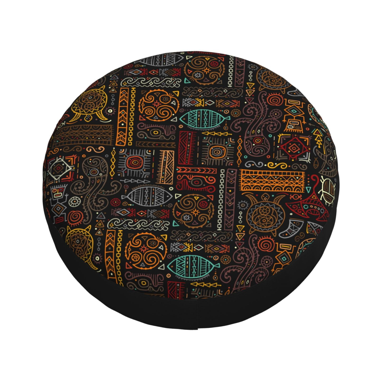 Fotbe Polynesian Turtles Spare Tire Cover Thickening Universal Fit for ...