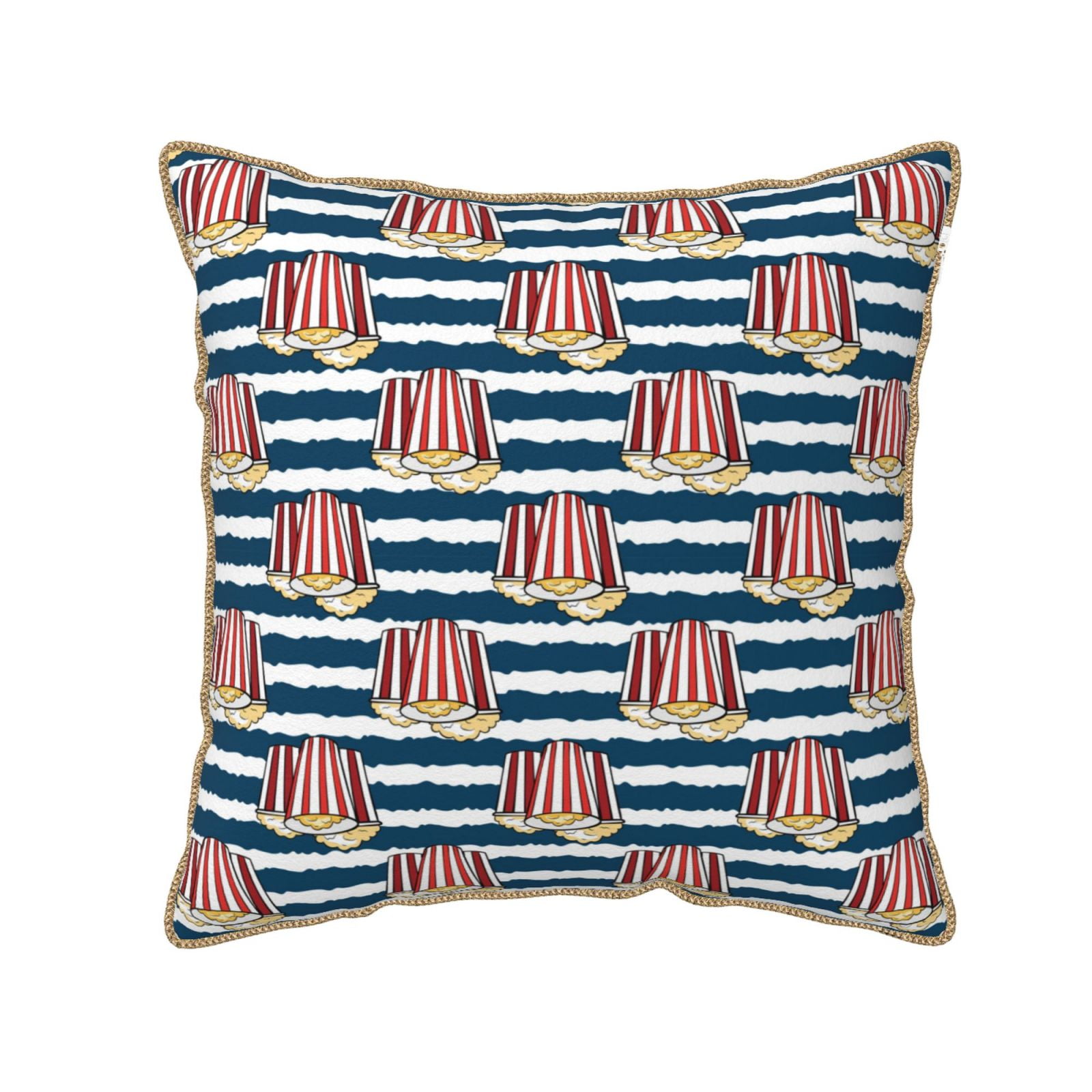 Fotbe Popcorn Pattern Velvet Decorative Throw Pillow Covers with ...