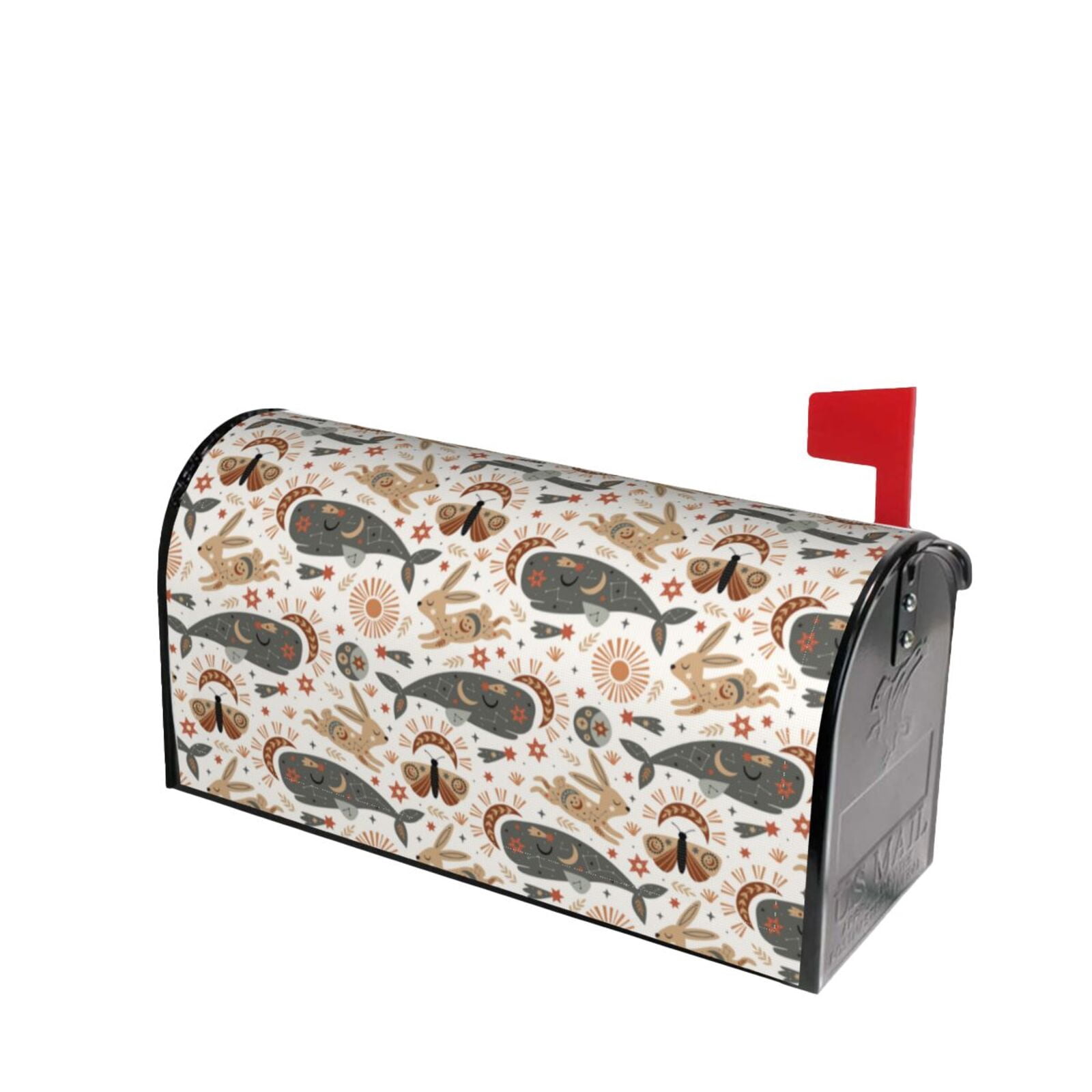 Fotbe Ramadan Whale Mailbox Covers Post Letter Box Cover Garden Decor ...