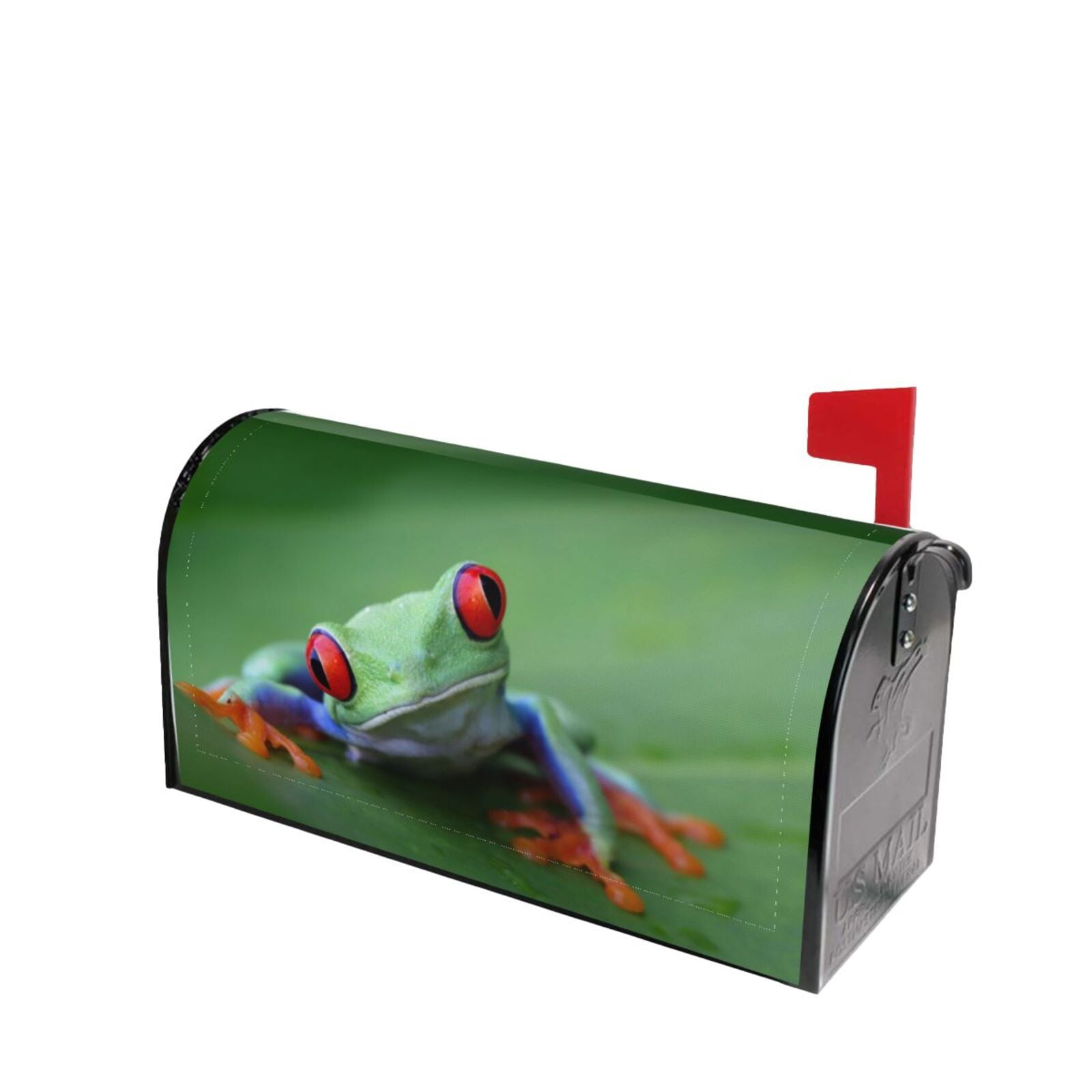 Fotbe Red-Eyed Tree Frog-1 Mailbox Covers Post Letter Box Cover Garden ...