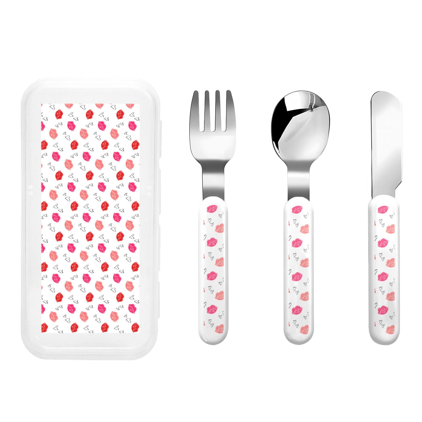 Fotbe Red Lips 1 for Stainless Steel Kids Silverware Set - Child and ...