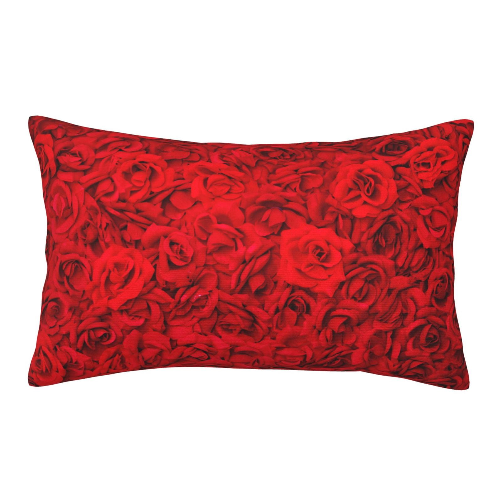 Fotbe Red Rose Pillow Cases - Envelope Closure - Luxury, Extra Soft ...
