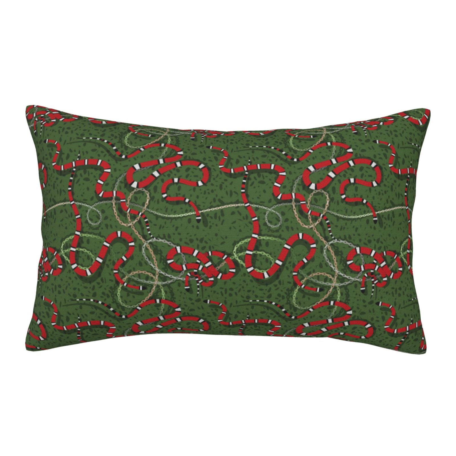 Fotbe Red Snake Pillow Cases - Envelope Closure - Luxury, Extra Soft ...