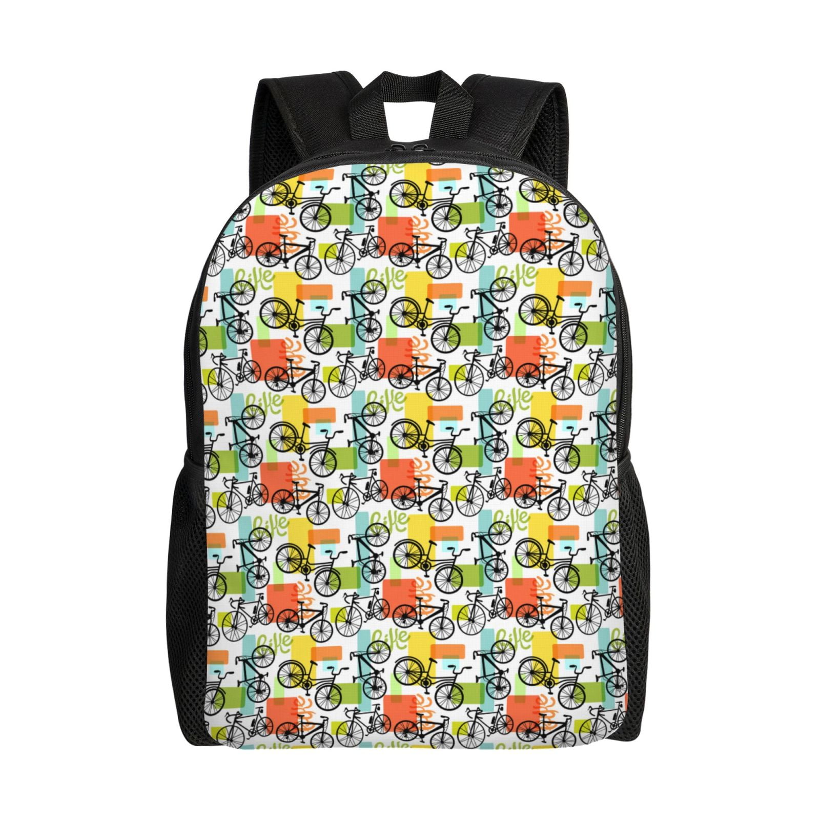 Fotbe Retro Bike Travel Laptop Backpack, Business Slim Sturdy Laptops ...