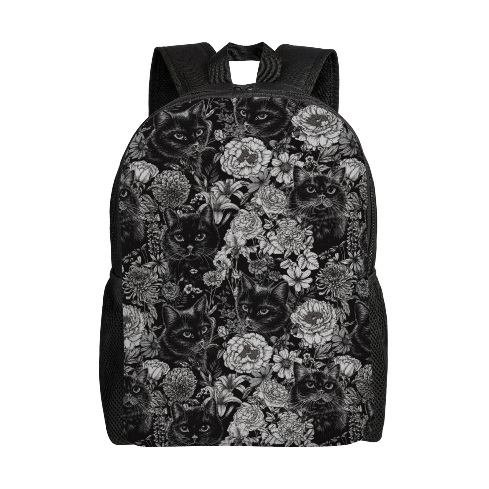 Fotbe Rose Flowers Travel Laptop Backpack, Business Slim Sturdy Laptops ...