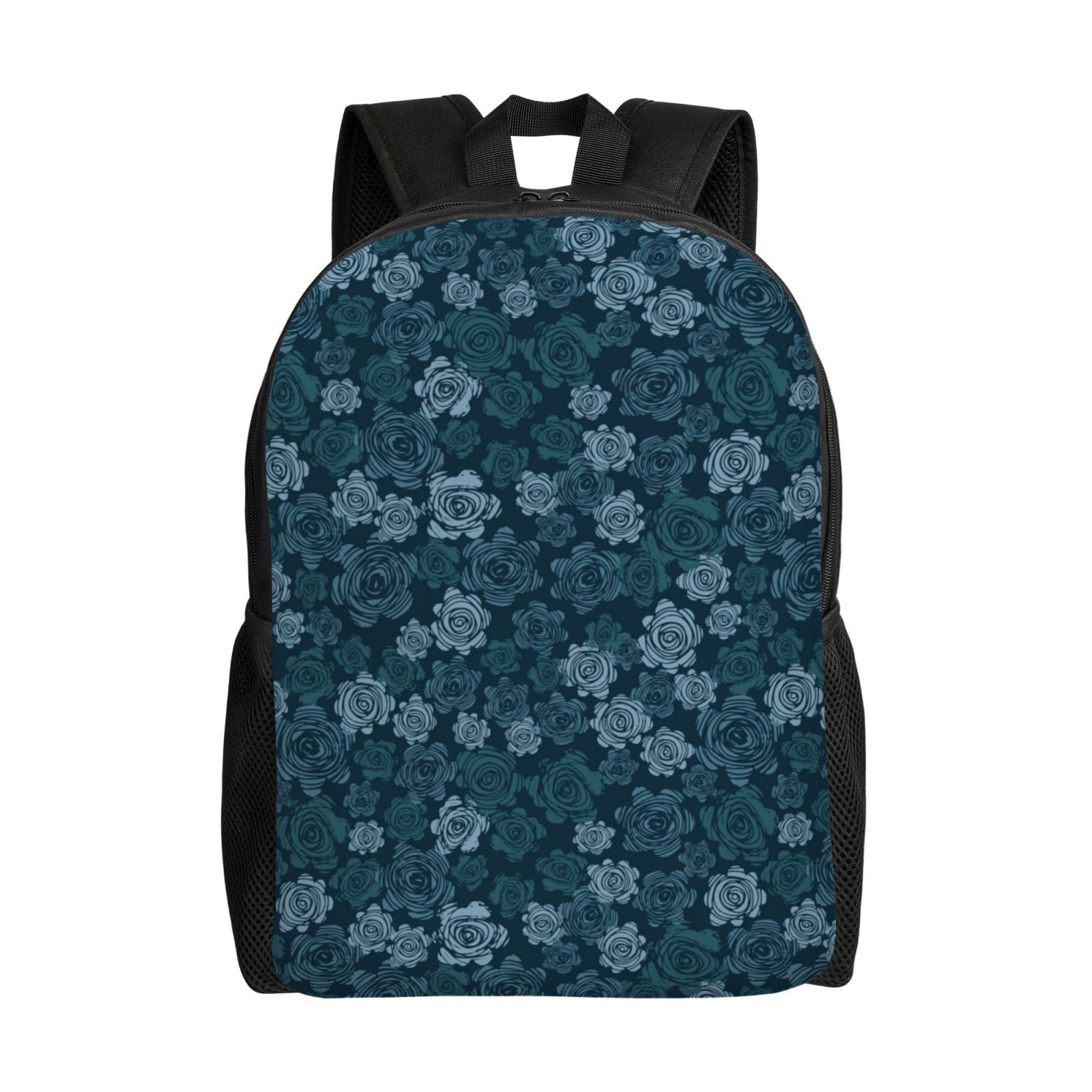 Fotbe Rose Flowers Travel Laptop Backpack, Business Slim Sturdy Laptops ...