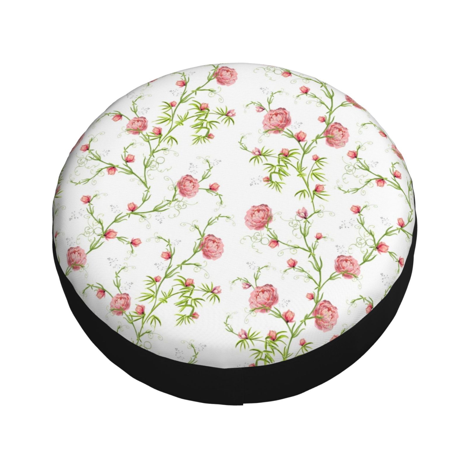 Fotbe Roses Flowers Spare Tire Cover Thickening Universal Fit for Jeep ...