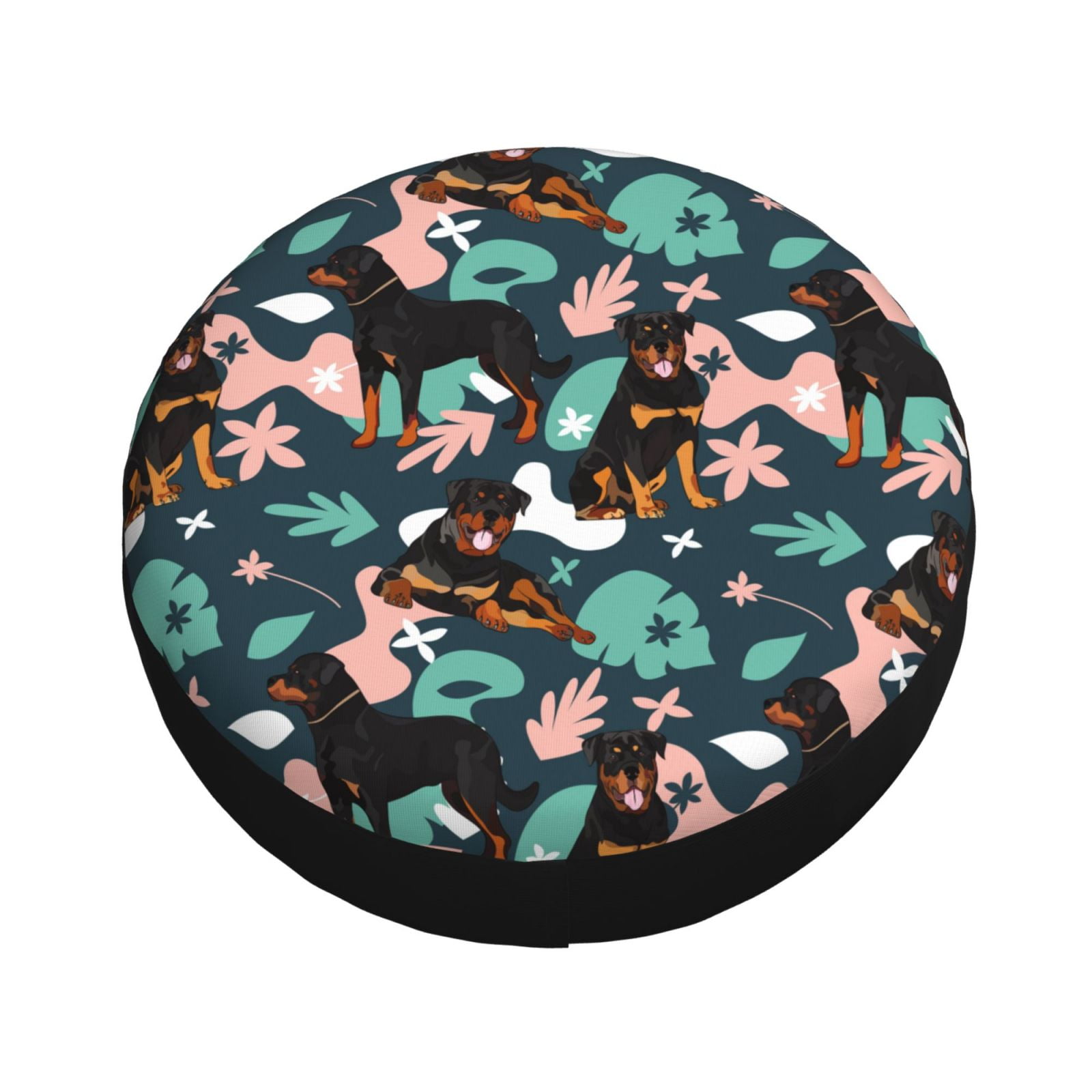 Fotbe Rottweiler Spare Tire Cover Thickening Universal Fit for Jeep ...