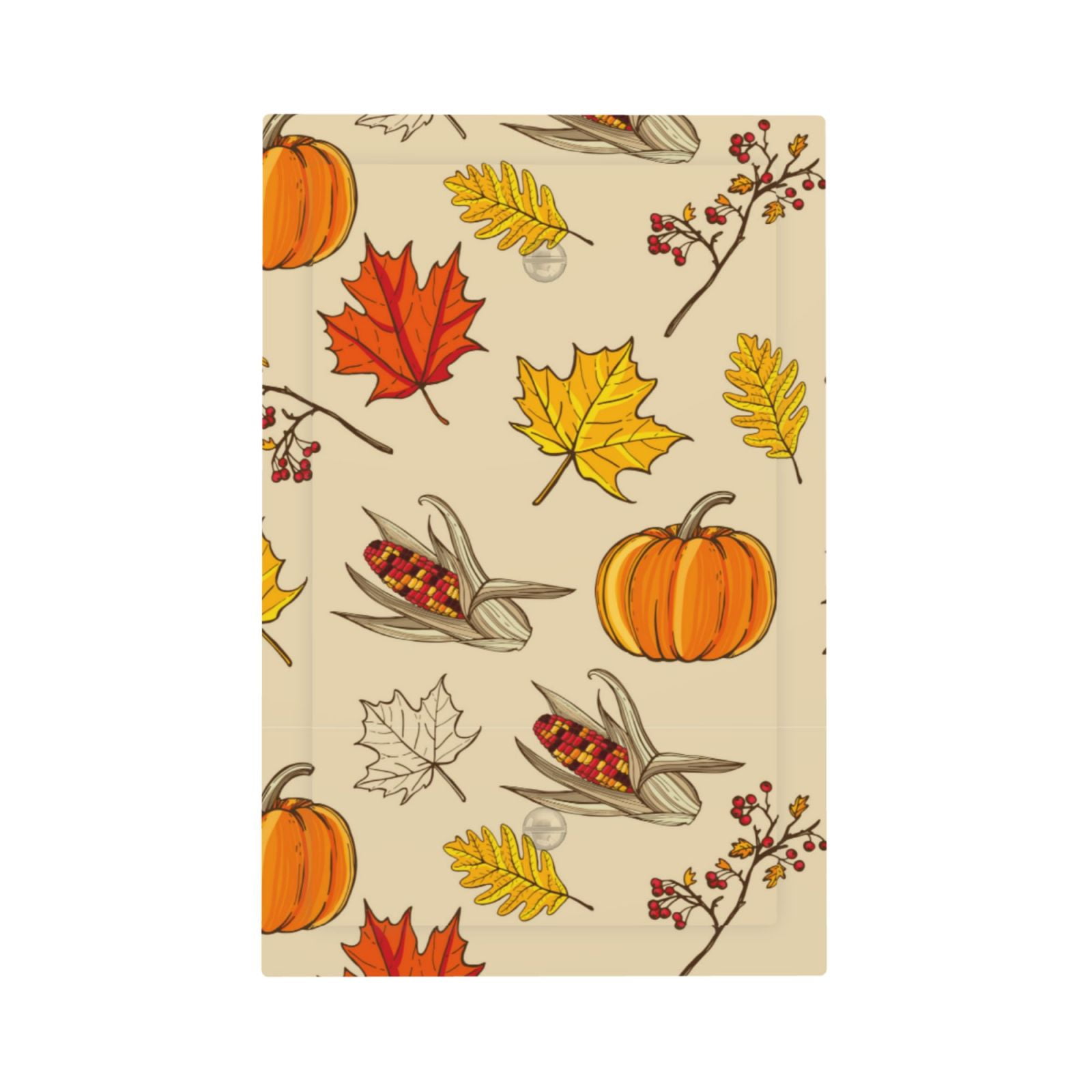 Fotbe Rustic Harvest Time Print Duplex Receptacle Wall Plate, 1-Gang 5. ...