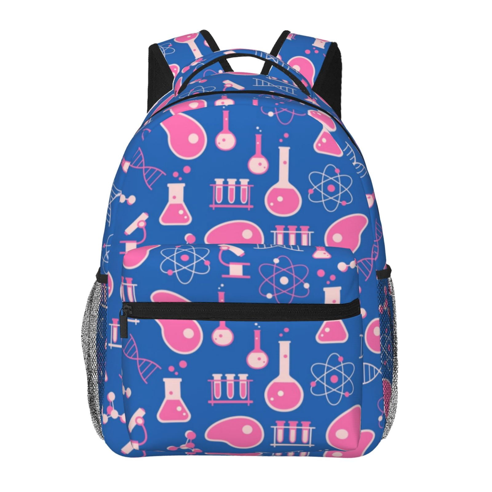 Fotbe Science Experiment Pattern Casual Backpack for School, Travel ...