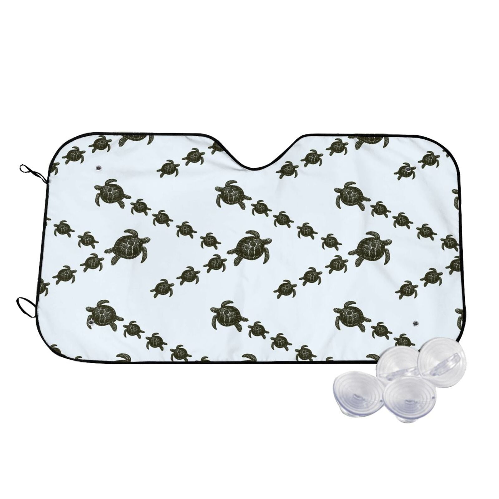 Fotbe Sea Turtle Car Windshield Sunshade | Sun Visor Protector Front ...