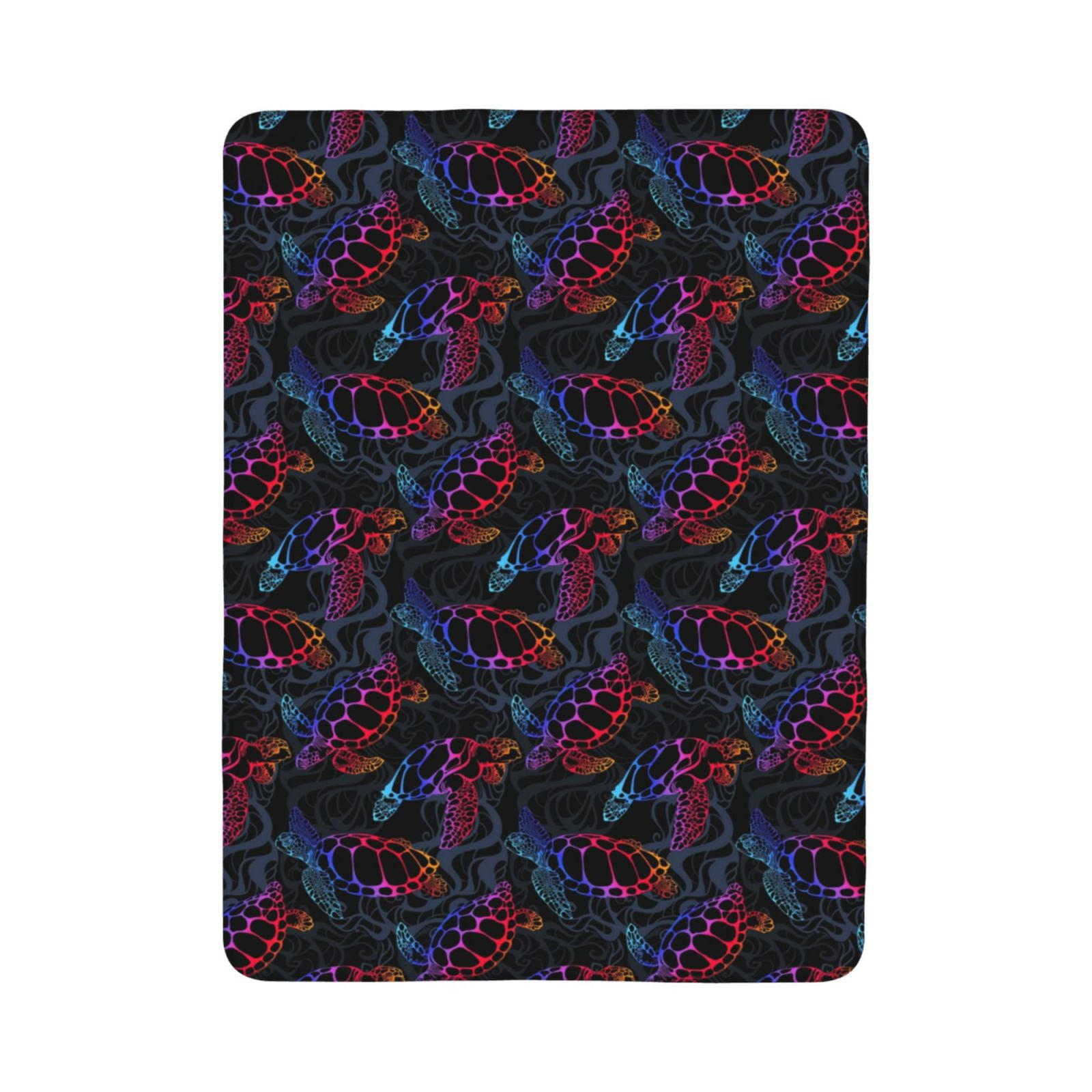 Fotbe Sea Turtle Pattern Portable Diaper Changing Pad - Waterproof ...