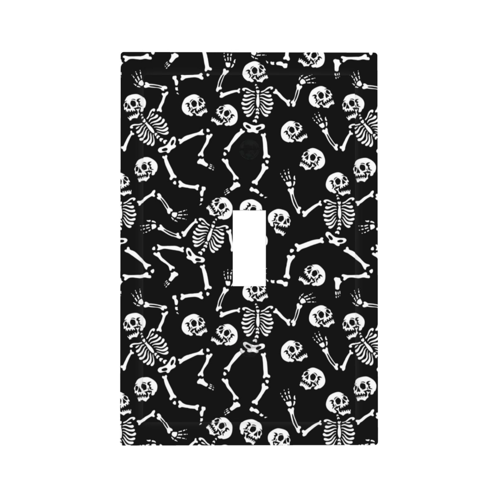 Fotbe Skeletons Dancing Print Duplex Receptacle Wall Plate, 1-Gang 5.0 ...