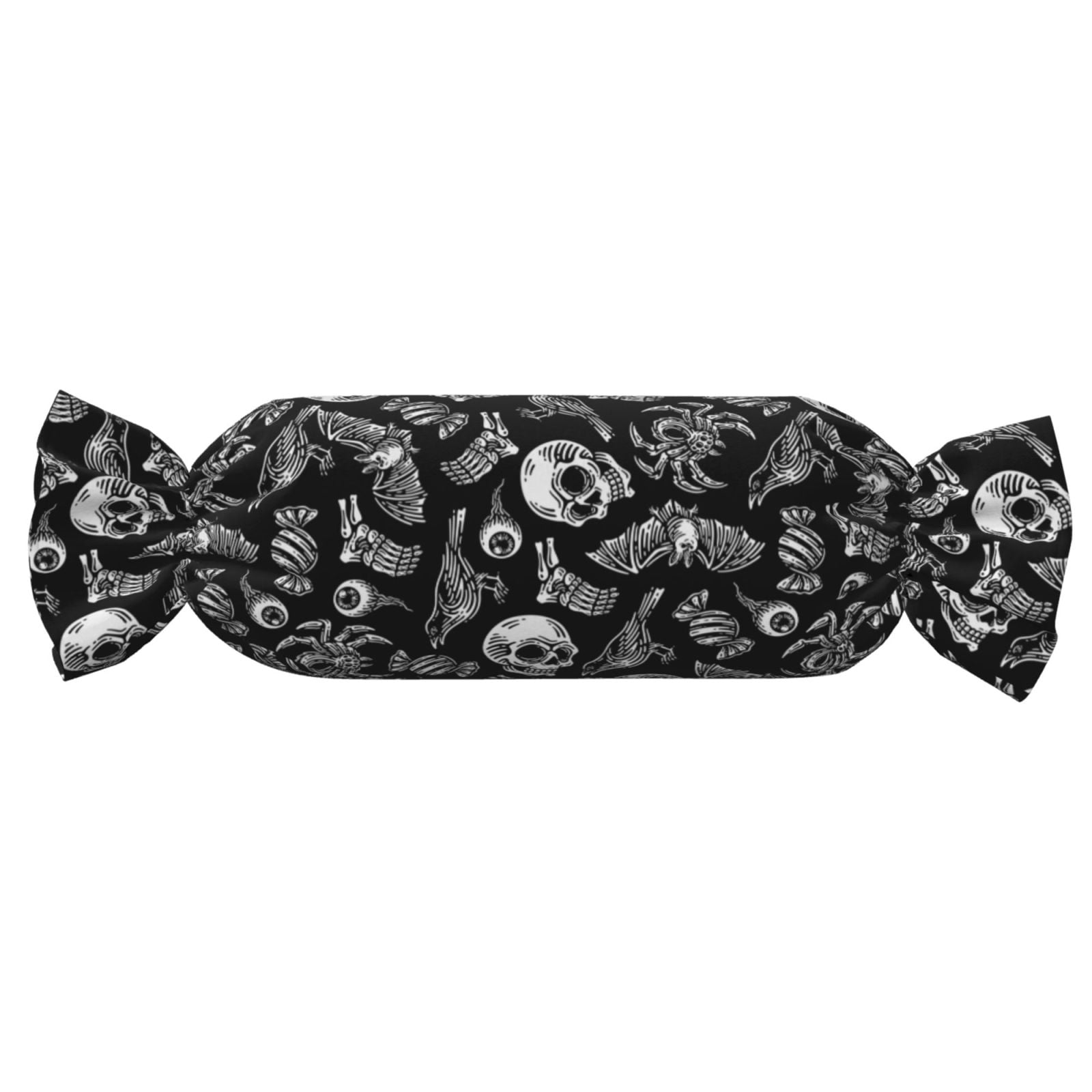 Fotbe Skull bird bat spider Pattern Cervical Neck Pillow, Candy Pillow ...