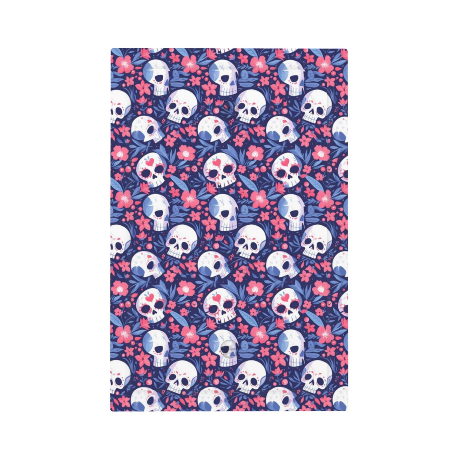 Fotbe Skull cartoon flower Print Duplex Receptacle Wall Plate, 1-Gang 5.0" x3.0" Wall Outlet ...