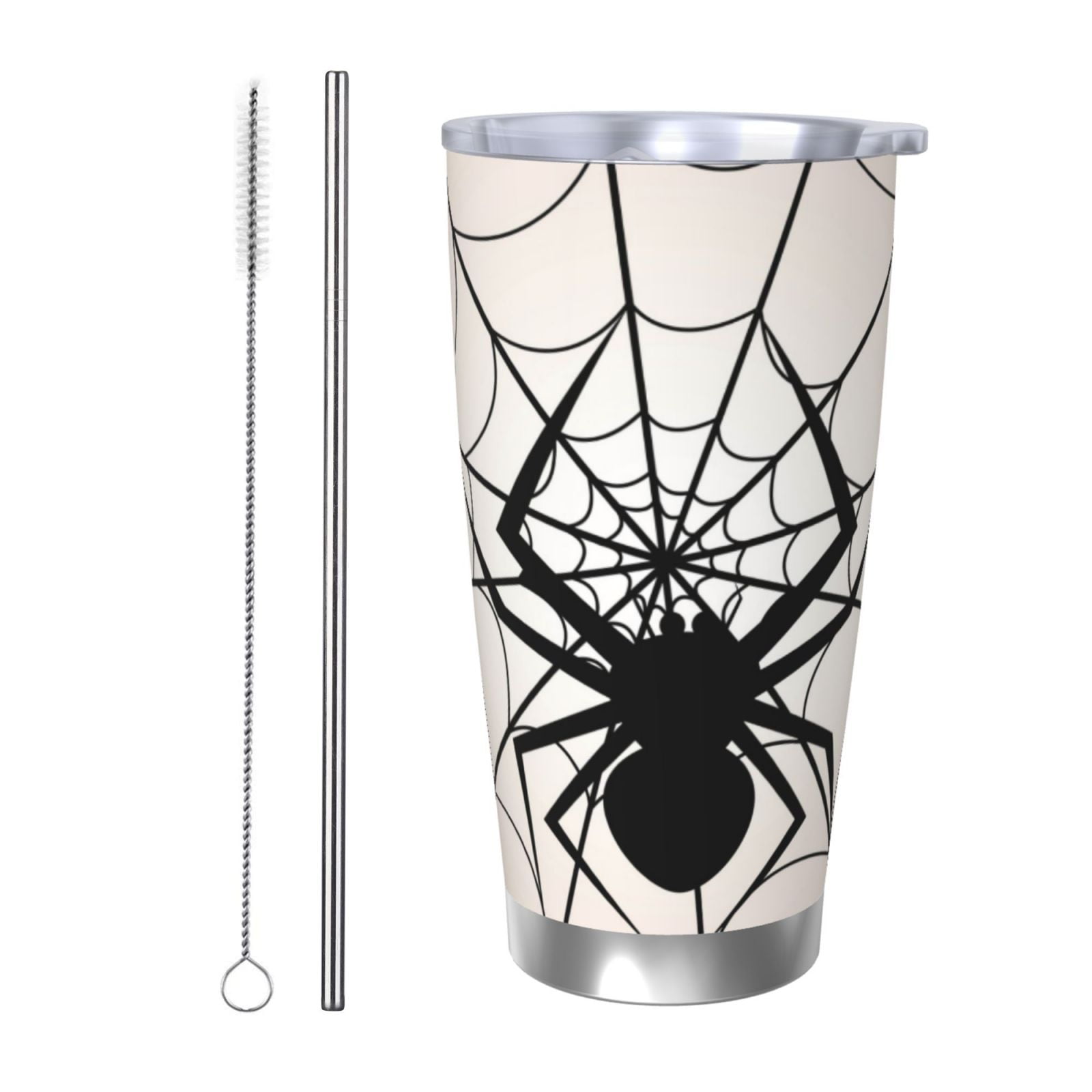 Fotbe Spiders On The Web 1 Pattern 20 oz Tumbler Stainless Steel Vacuum ...