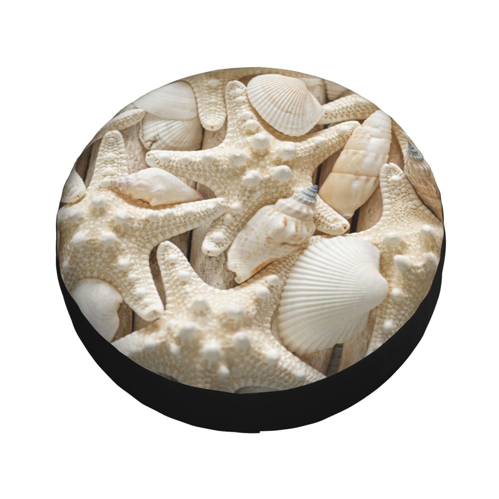 Fotbe Starfish and Sea Shells Spare Tire Cover Thickening Universal Fit for Jeep, Trailer, RV ...