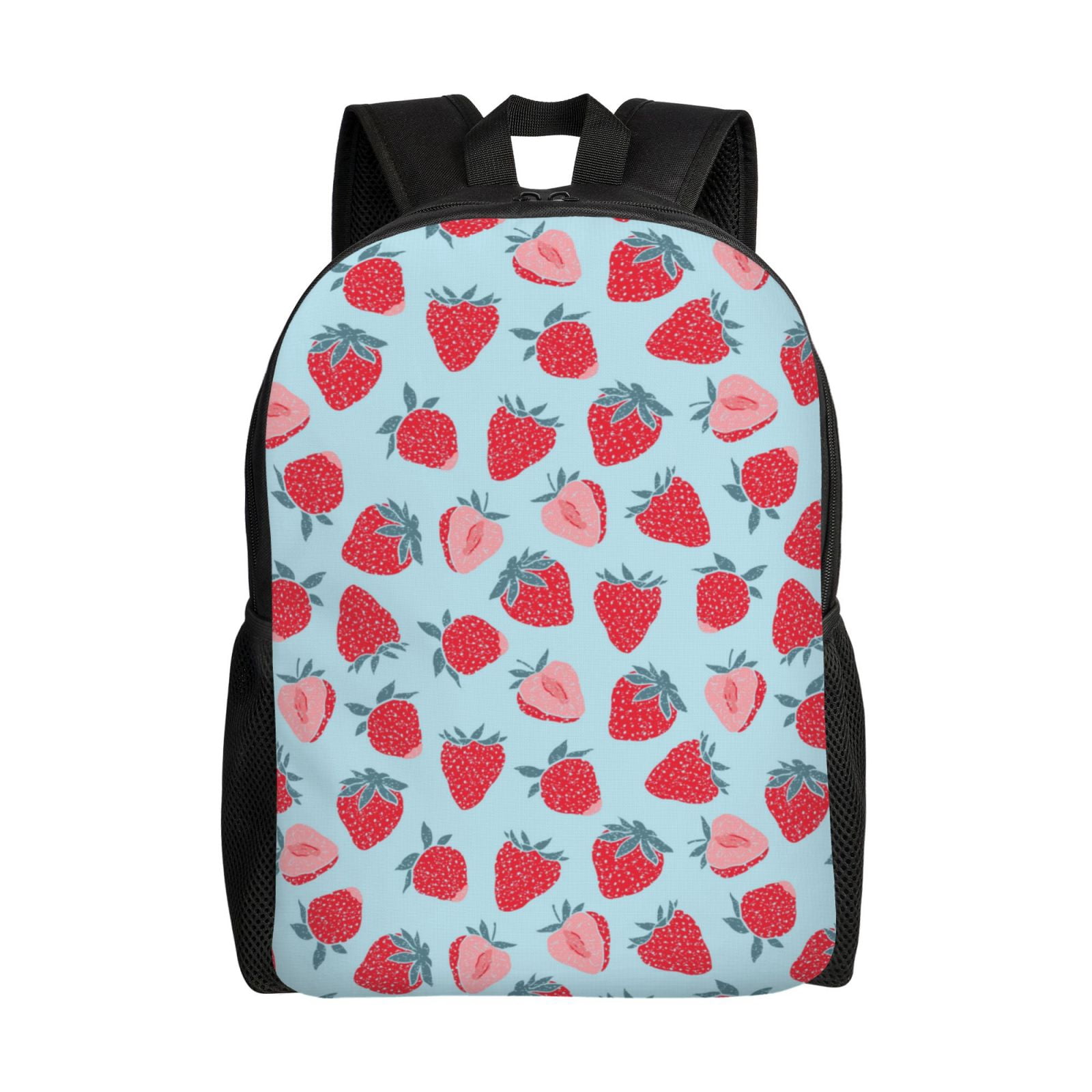 Fotbe Strawberries Travel Laptop Backpack, Business Slim Sturdy Laptops ...