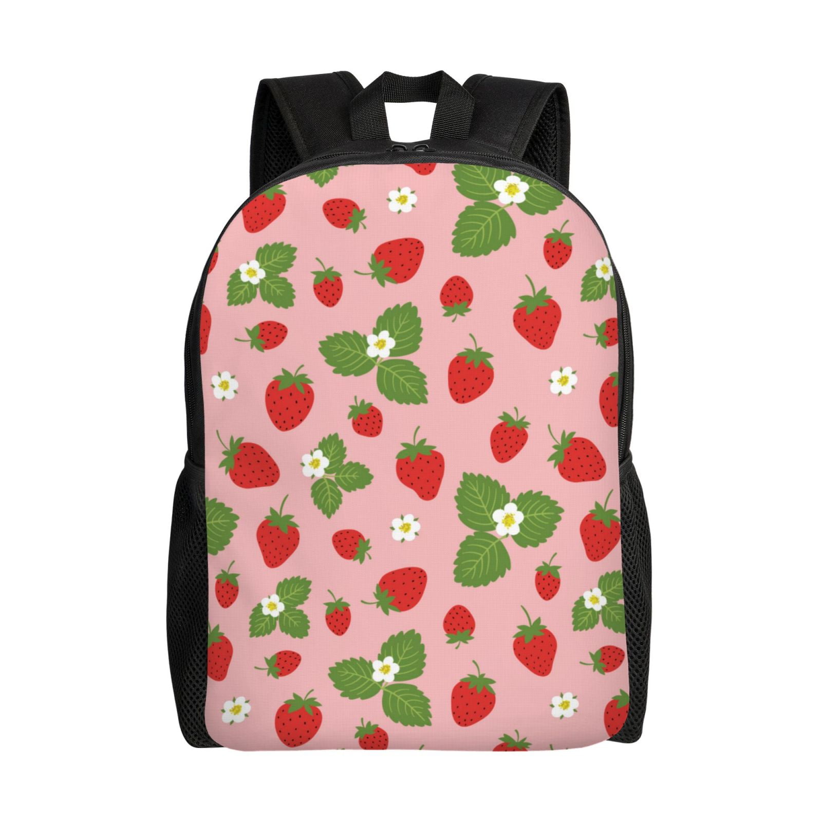 Fotbe Strawberries Travel Laptop Backpack, Business Slim Sturdy Laptops ...
