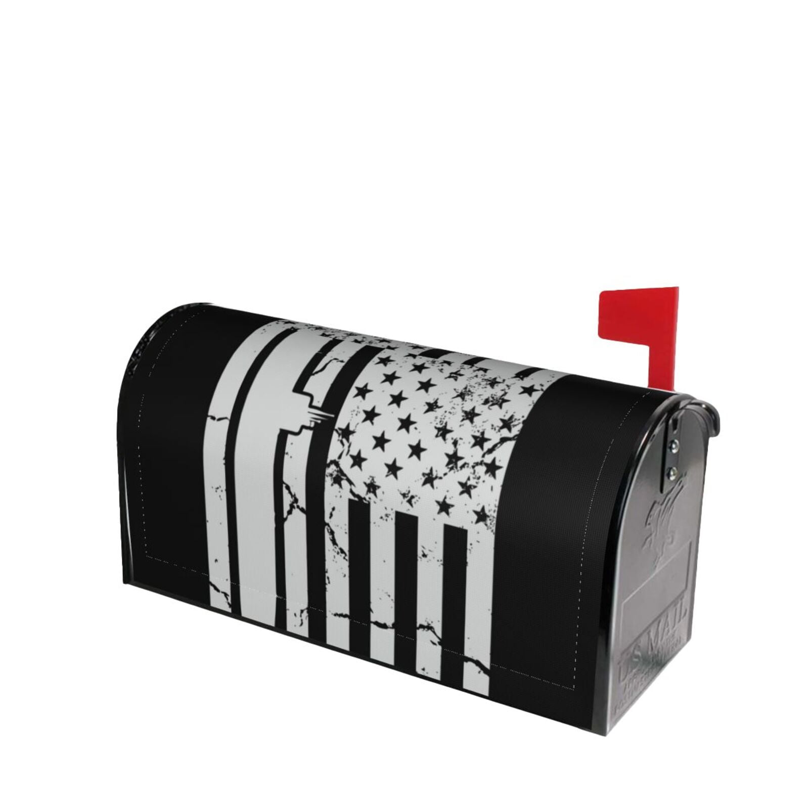 Fotbe Submarine Vintage Flag Mailbox Covers Post Letter Box Cover ...