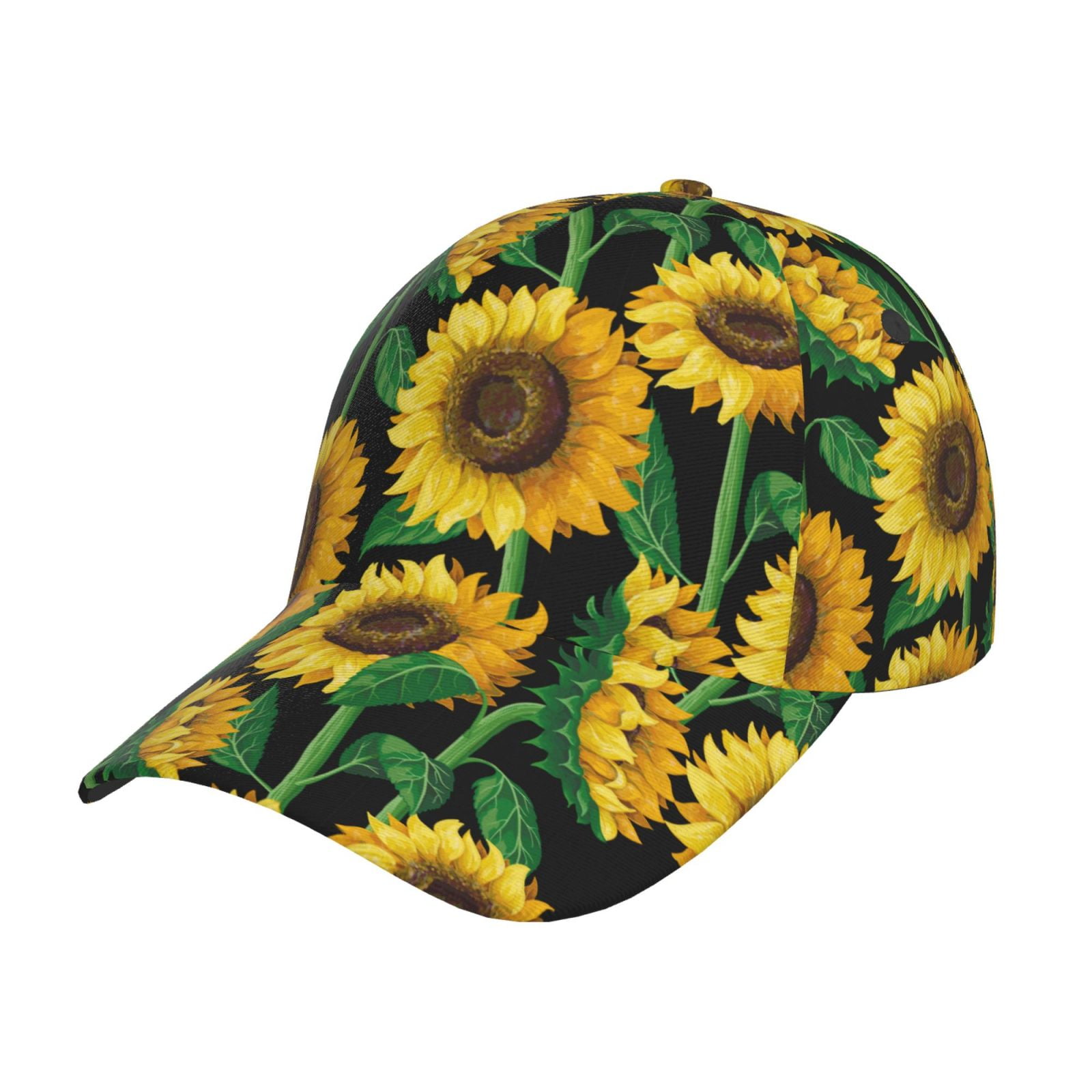 Fotbe Sunflower 1 Baseball Cap, Sunflower 1 Print Dad Hat,Outdoor Hat ...