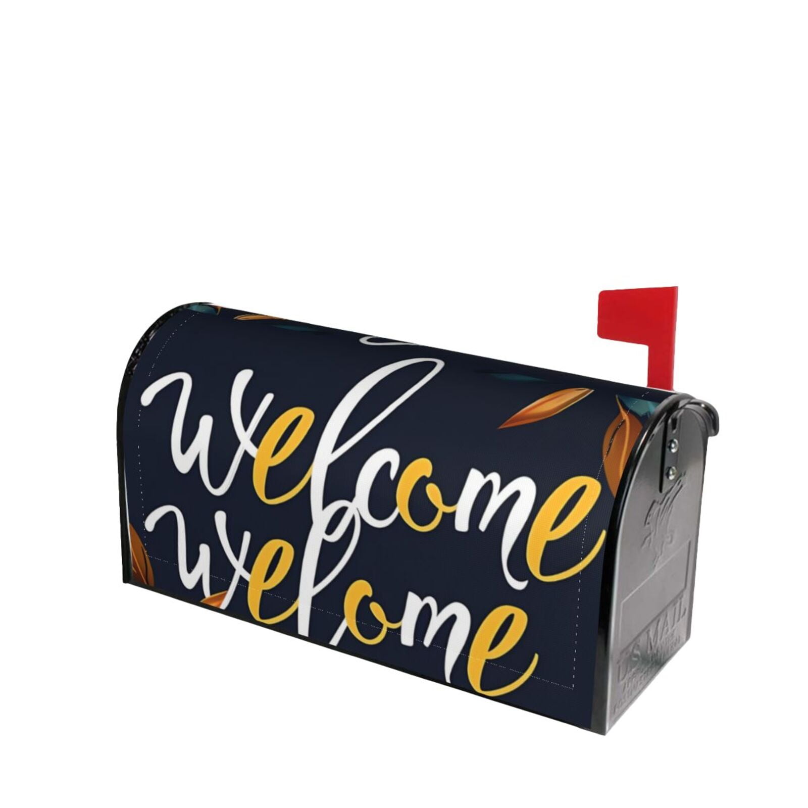 Fotbe Sunflower Welcome A Mailbox Covers Post Letter Box Cover Garden ...