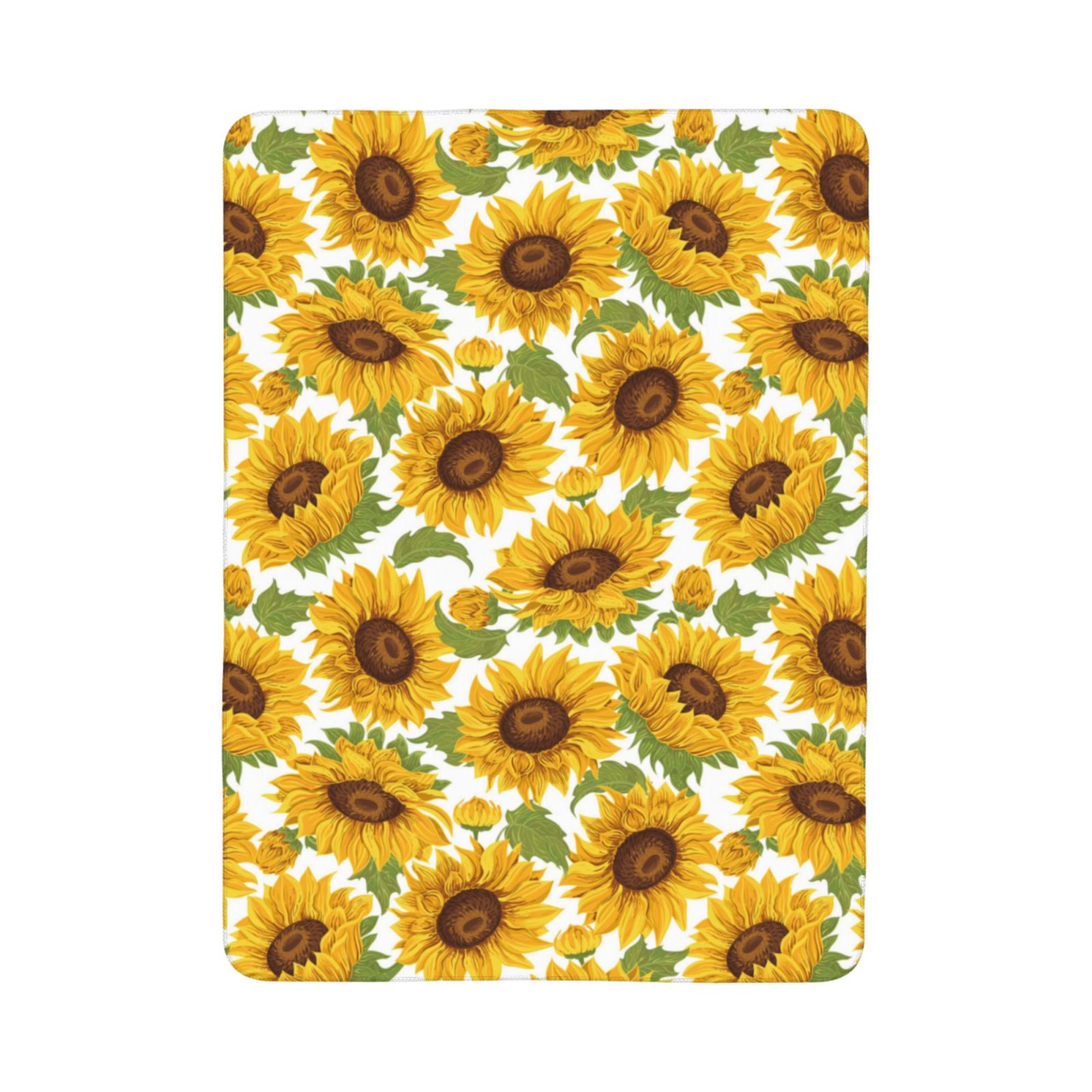 Fotbe Sunflowers Pattern Portable Diaper Changing Pad - Waterproof ...