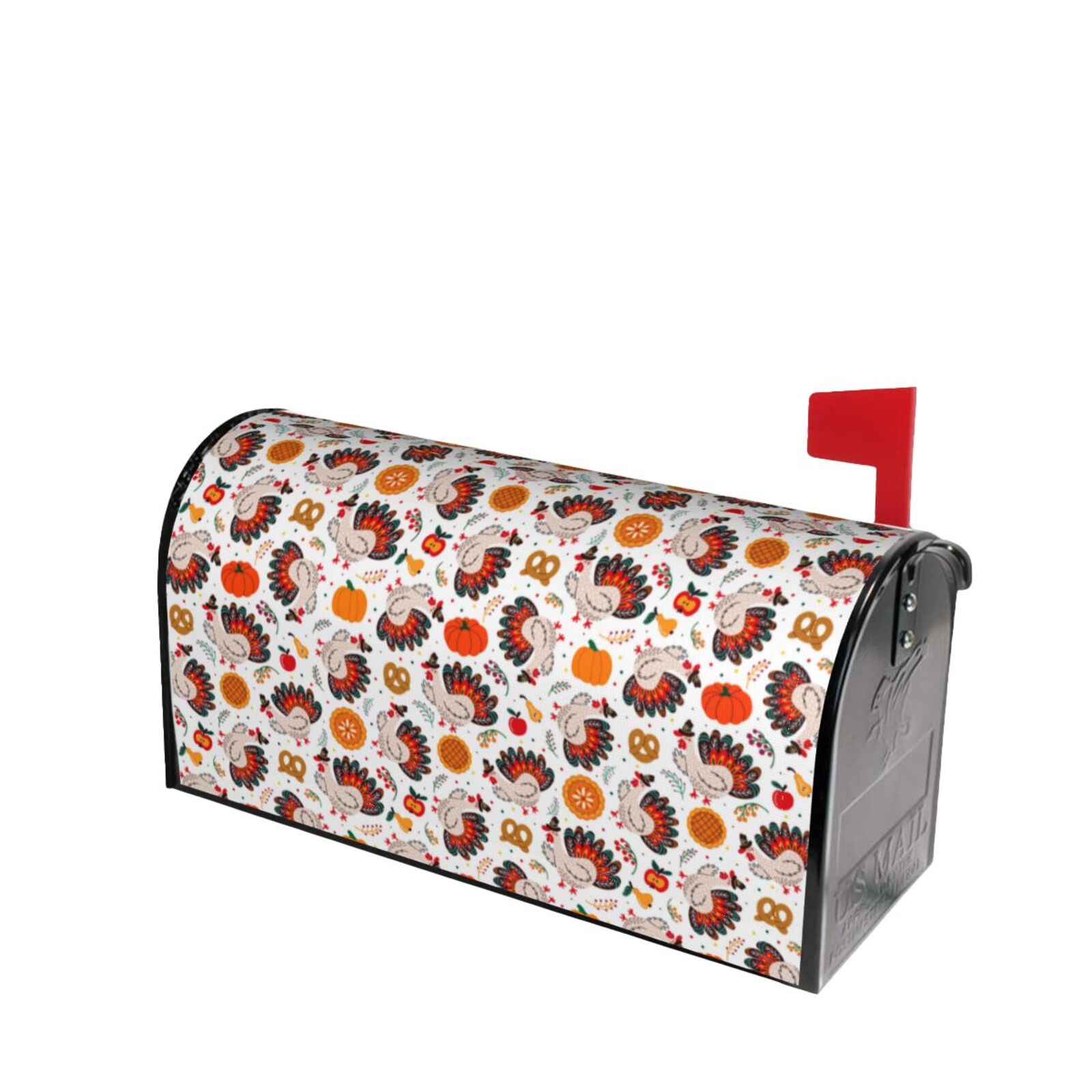 Fotbe Turkey And Thanksgiving2 Mailbox Covers Post Letter Box Cover ...