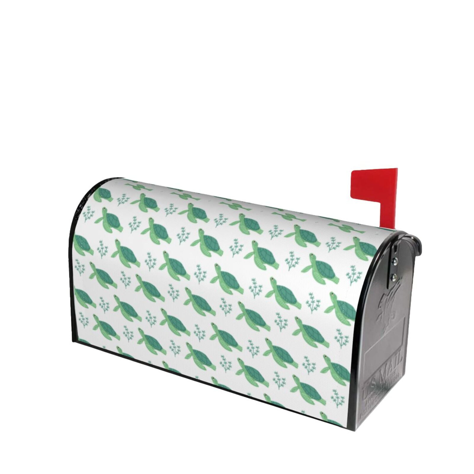 Fotbe Turtle Mailbox Covers Post Letter Box Cover Garden Decor Standard ...