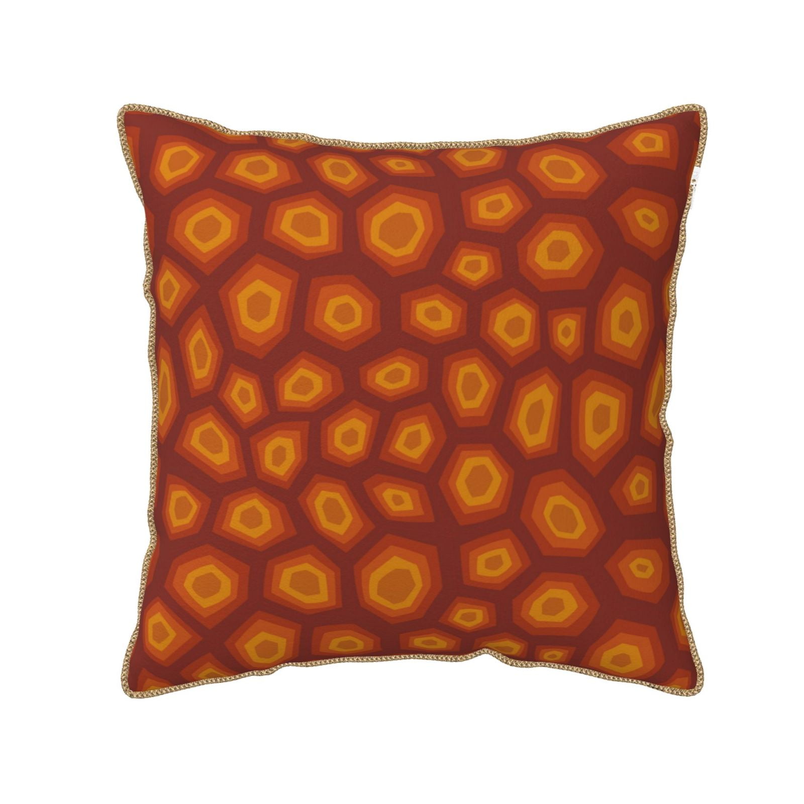 Fotbe Turtle Shell Pattern Velvet Decorative Throw Pillow Covers with ...