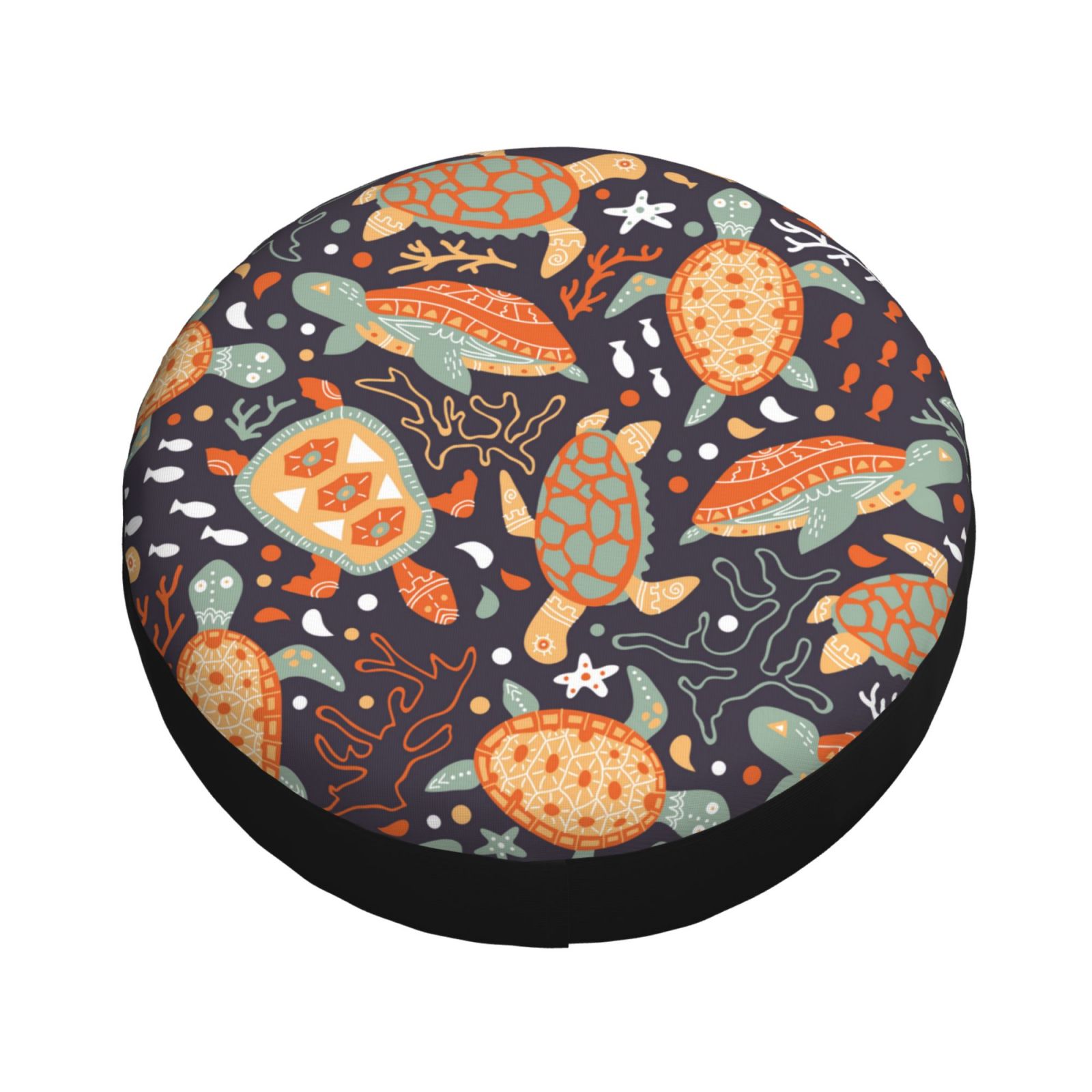 Fotbe Turtles and Sea Plants Spare Tire Cover Thickening Universal Fit ...