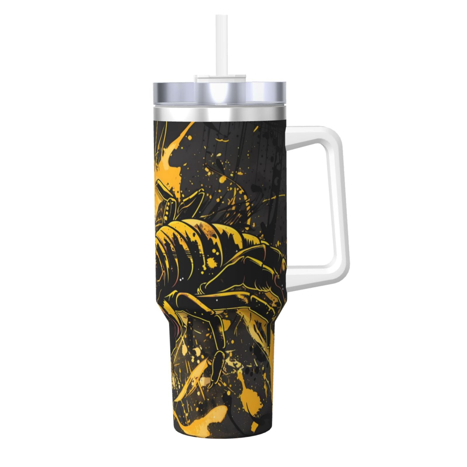 Fotbe Urban Graffiti Scorpion Illustration Pattern 40oz Ice Bully With ...