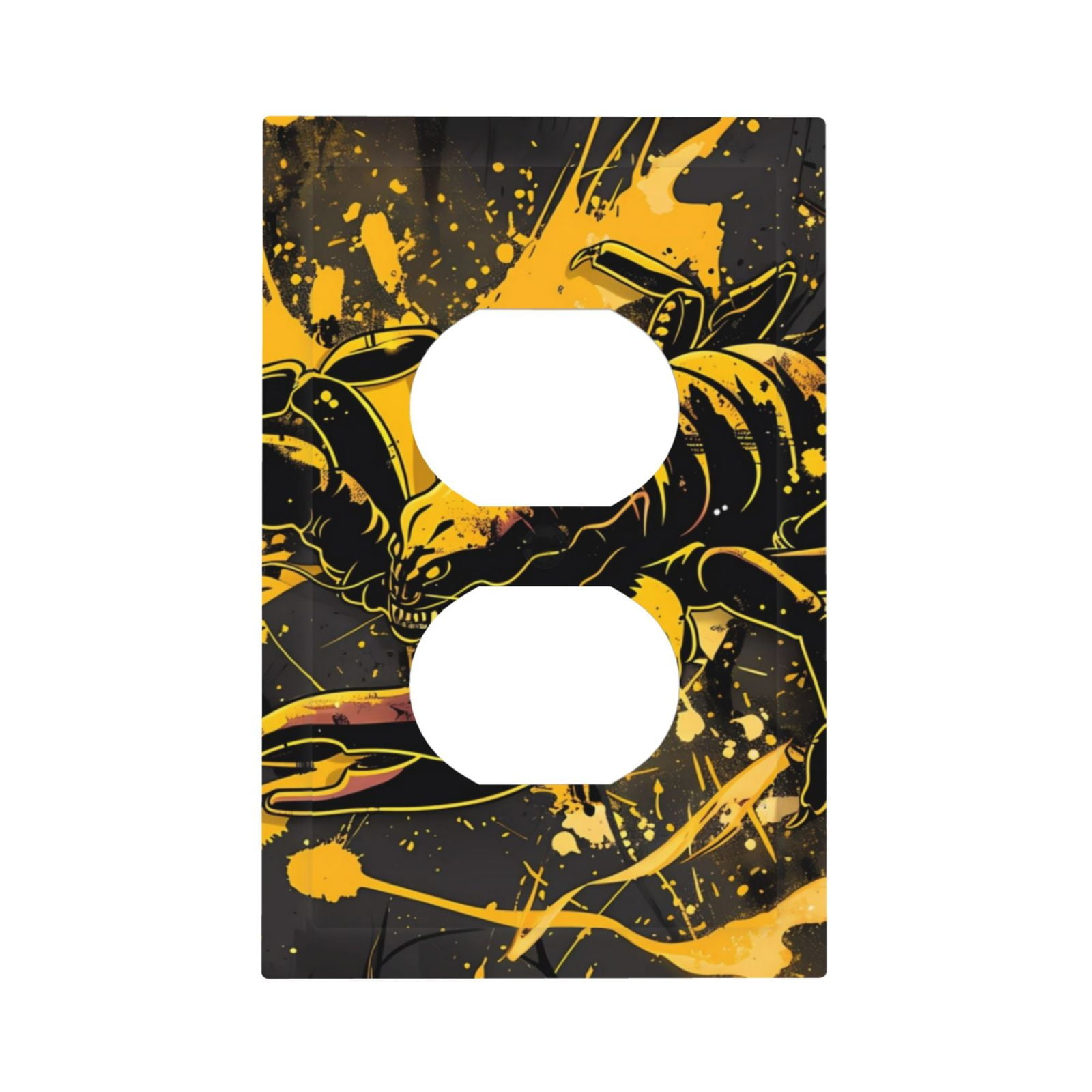 Fotbe Urban Graffiti Scorpion Illustration Print Duplex Receptacle Wall ...