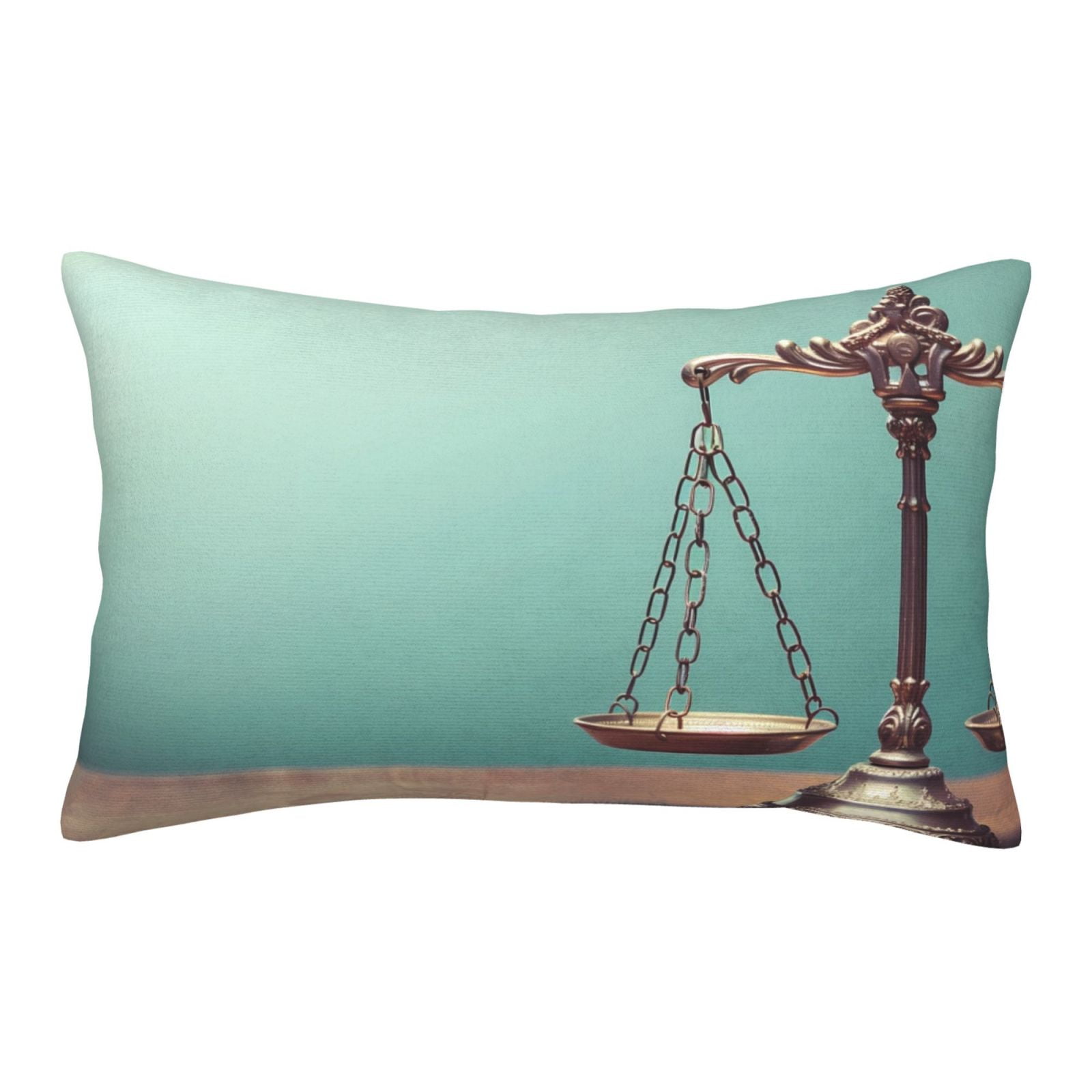 Fotbe Vintage Brass Balance Scale Pillow Cases - Envelope Closure ...