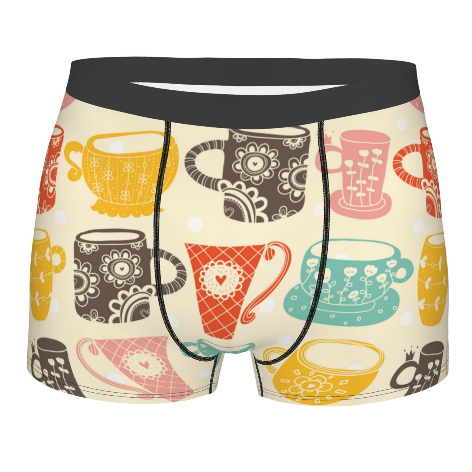Fotbe Vintage Cup Men’s Total Support Pouch Boxer Briefs, X-Temp ...