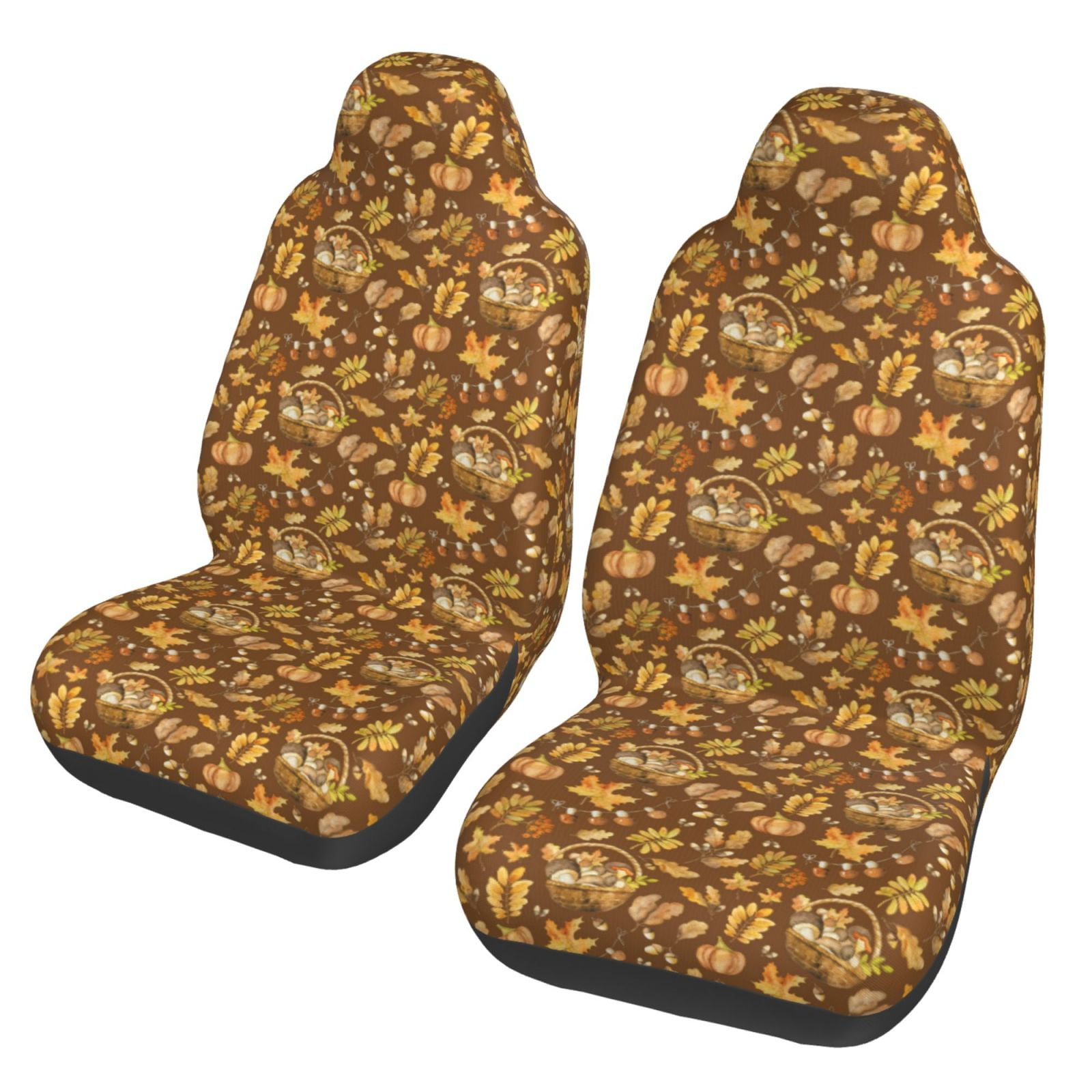 Fotbe Vintage fall harvest basket Pattern Automotive Seat Covers for ...