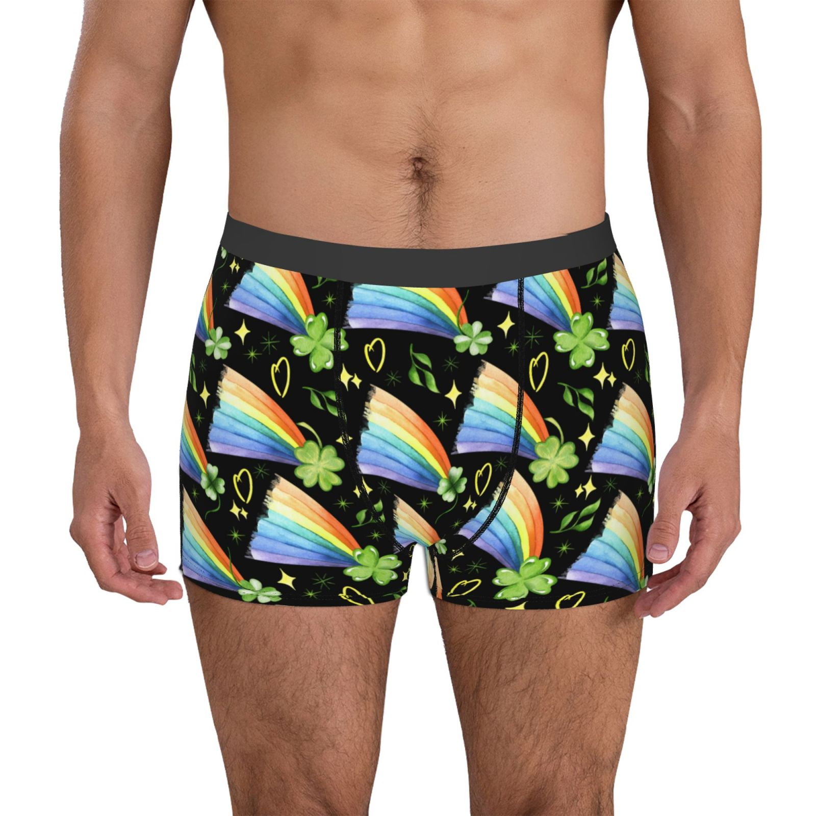 Fotbe Watercolor St Patrick Day Men’s Total Support Pouch Boxer Briefs ...