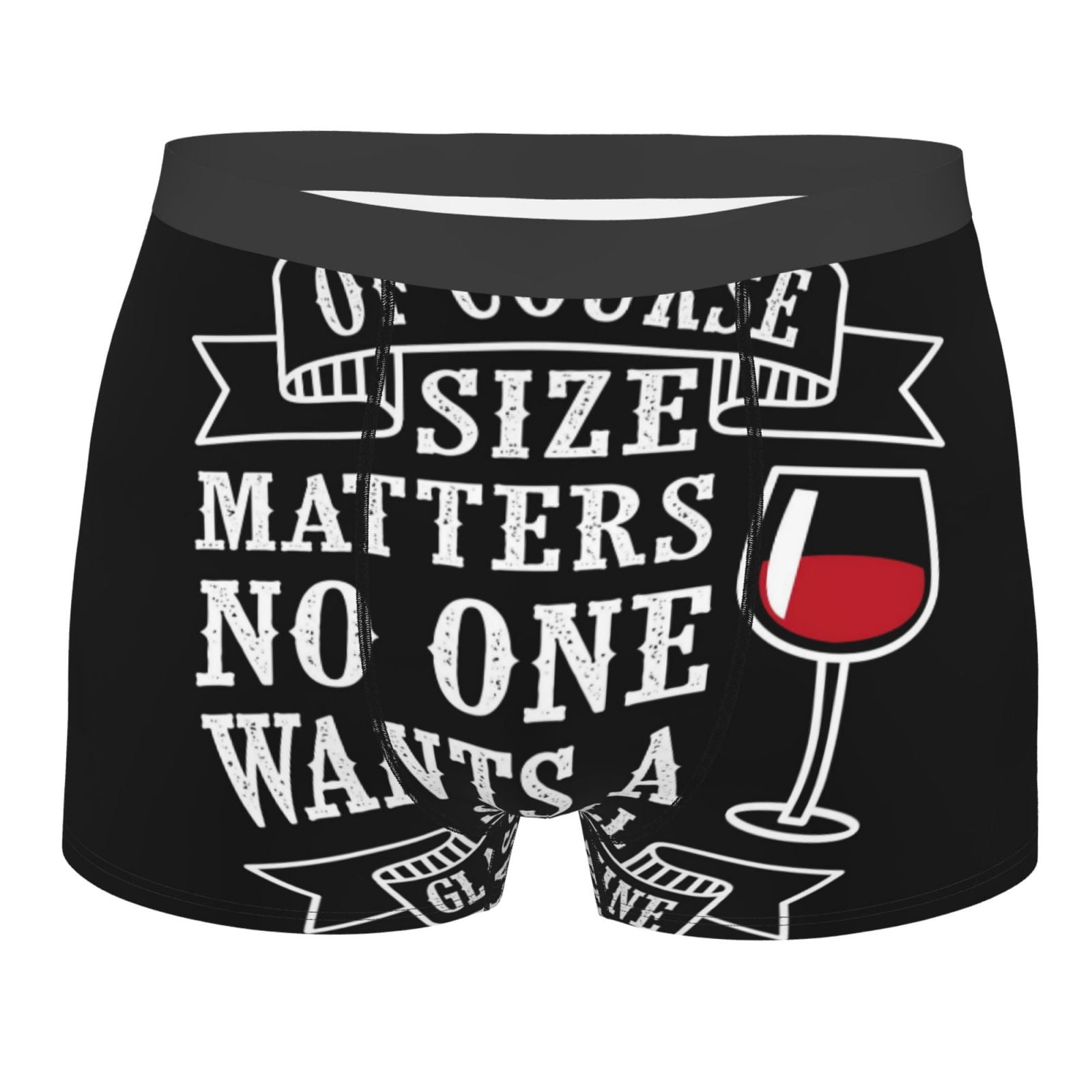 Fotbe Wine Funny Men’s Total Support Pouch Boxer Briefs, X-Temp Cooling ...