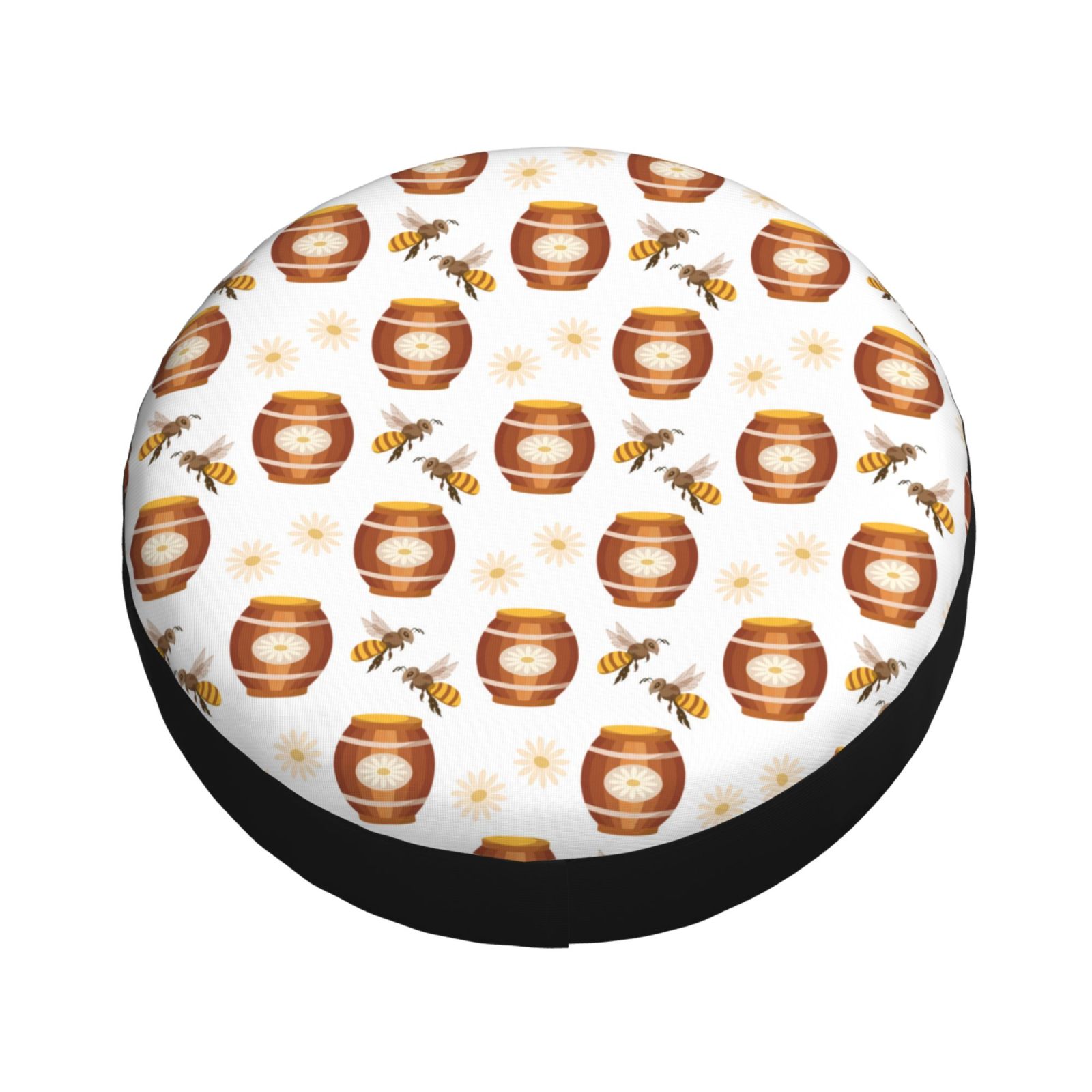 Fotbe Wooden Barrels With Honey Spare Tire Cover Thickening Universal ...
