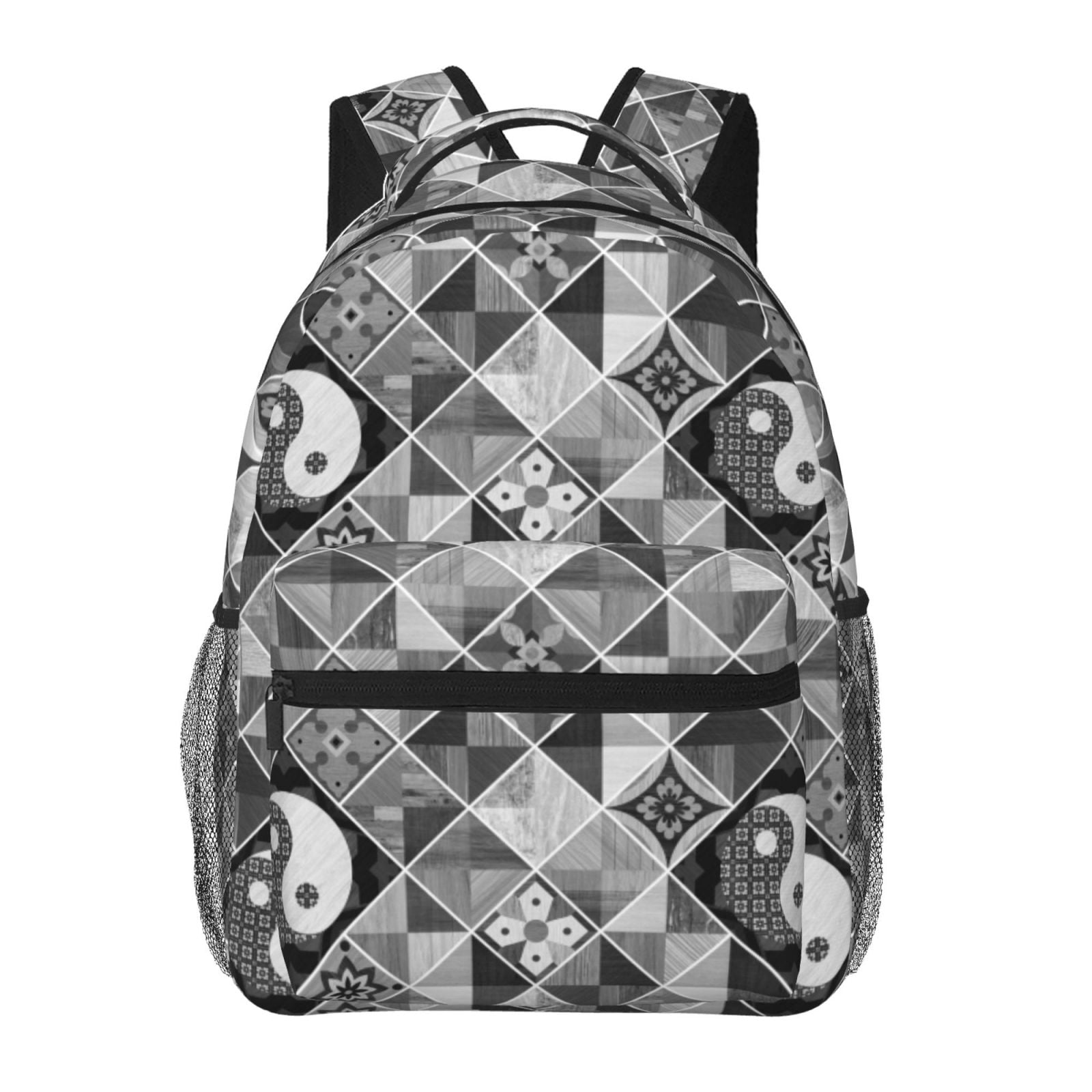 Fotbe Yin Yang With Black And White Pattern Casual Backpack for School ...