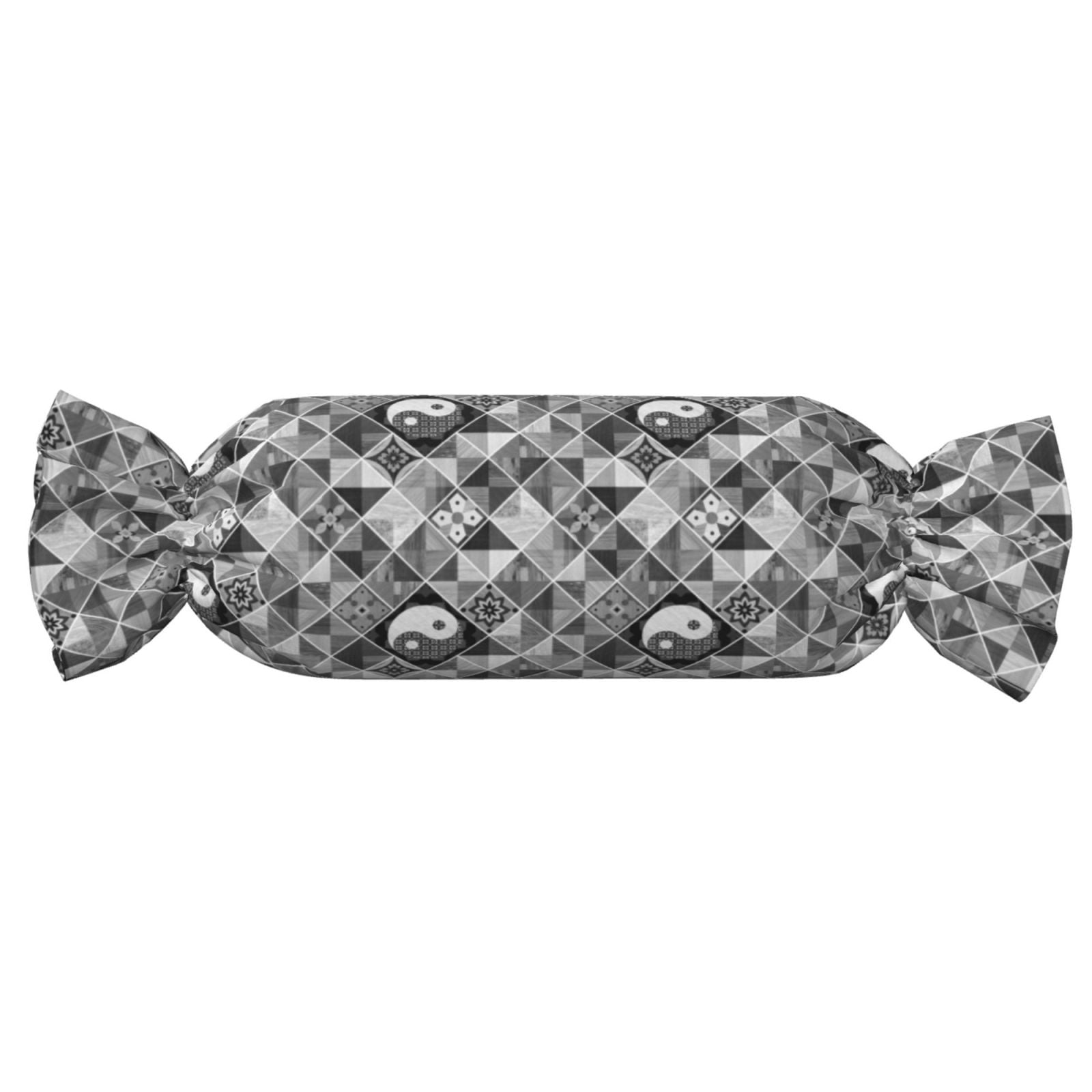 Fotbe Yin Yang With Black And White Pattern Cervical Neck Pillow, Candy ...