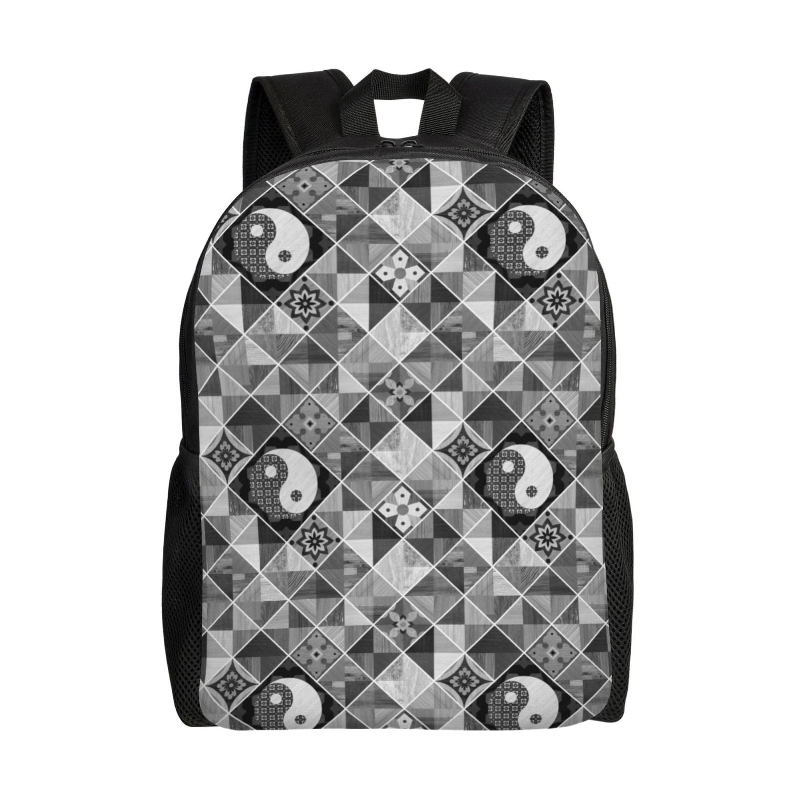 Fotbe Yin Yang With Black And White Travel Laptop Backpack, Business ...